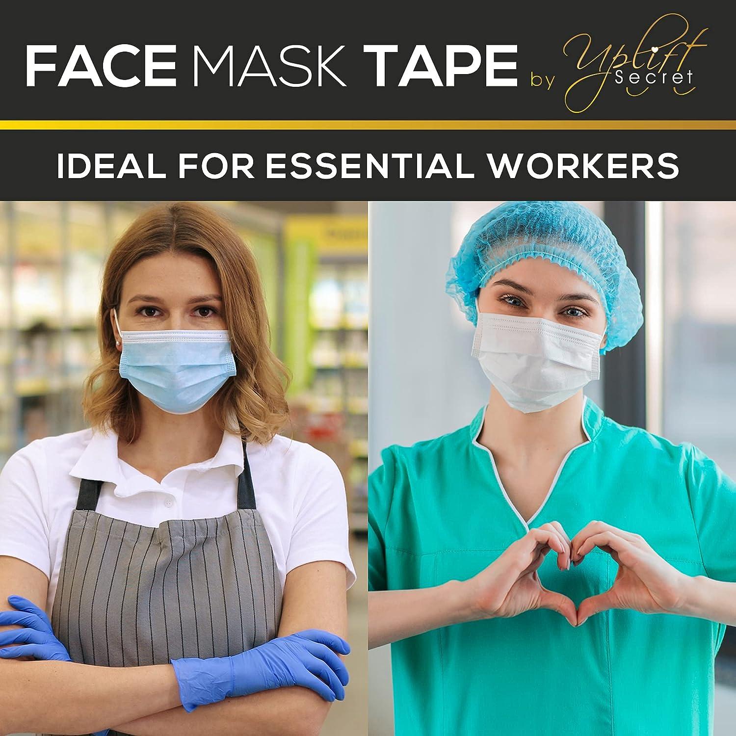 Uplift Secret Face Mask Tape Double Sided (100 Count) - Prevents ...