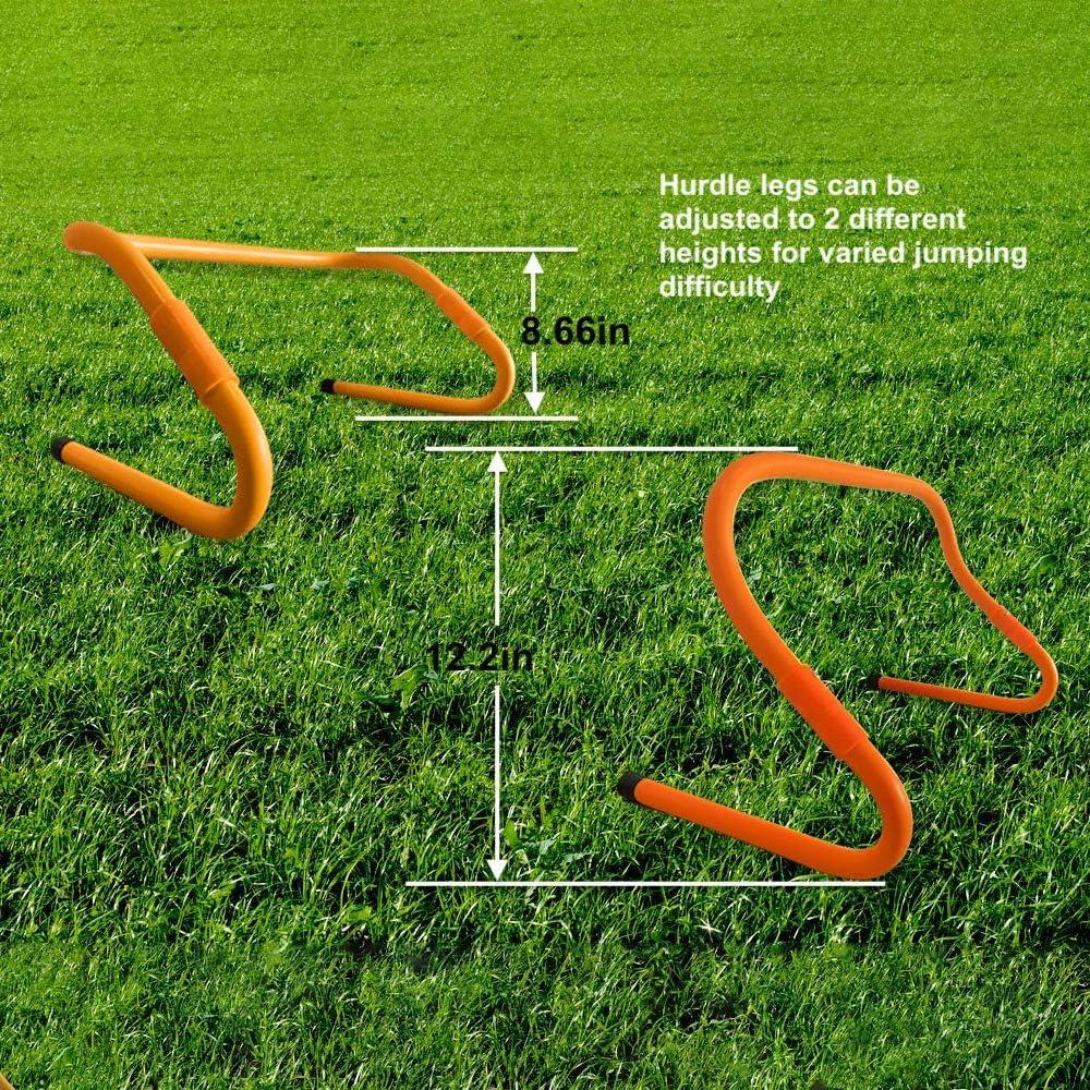 TOCO FREIDO 20ft Speed & Agility Training Set - 12 Rung Agility Ladder ...