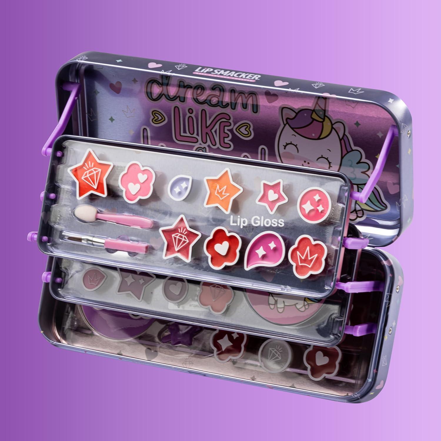 Lip Smacker Color Tin Kids Set with Lip Gloss and Face Creams in ...