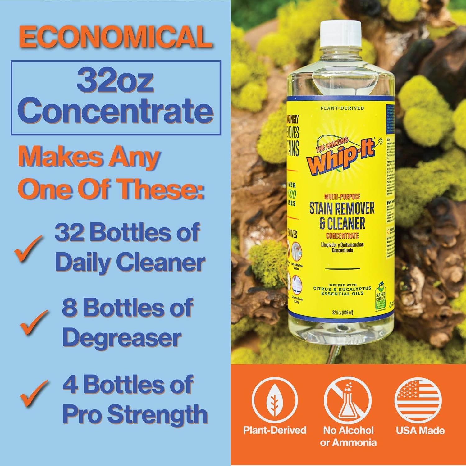Whip it Miracle Cleaner Concentrate Concentrate 32 oz | Buy Now with ...