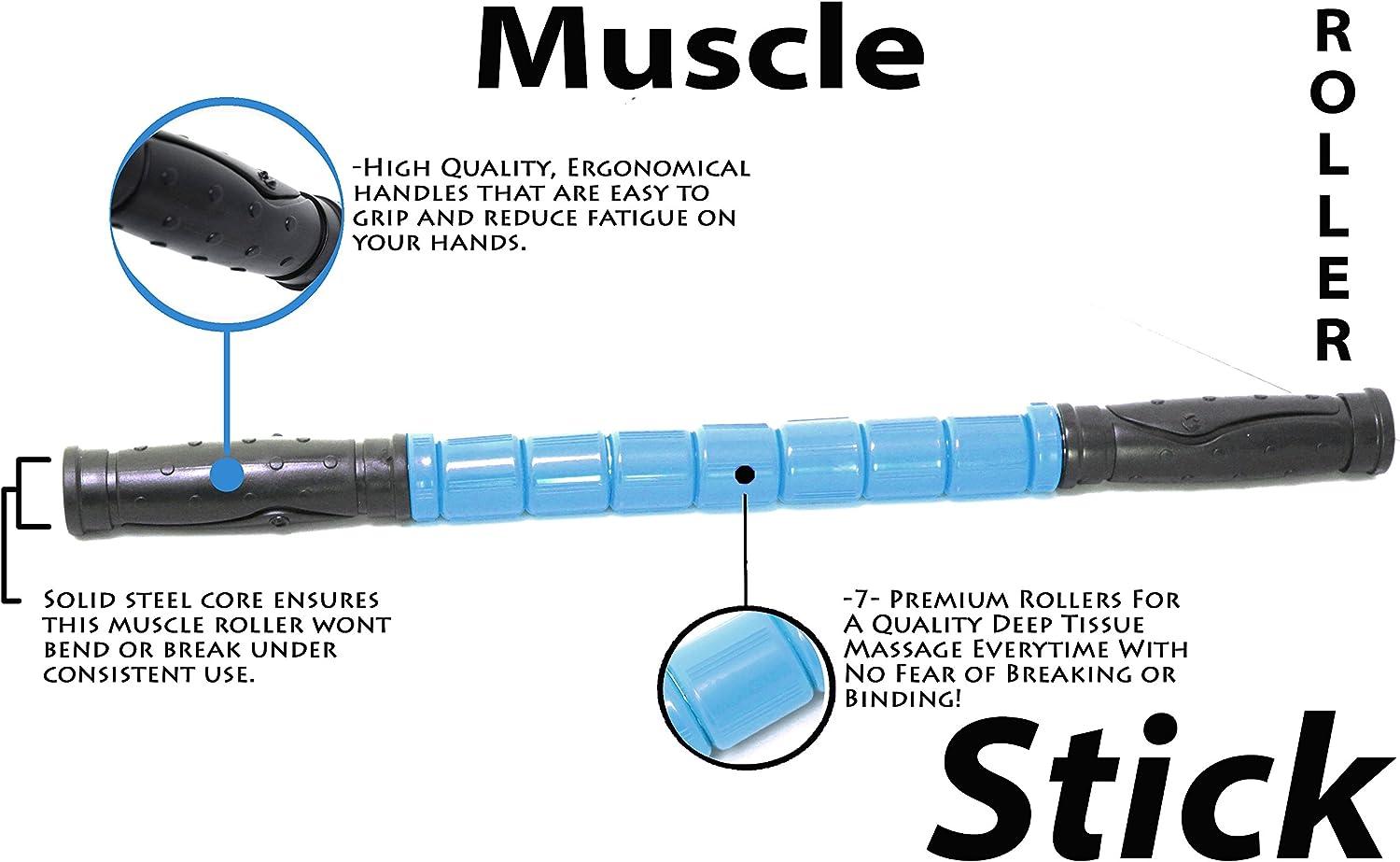 The Muscle Stick Original Muscle Roller - All Purpose Muscle Roller ...