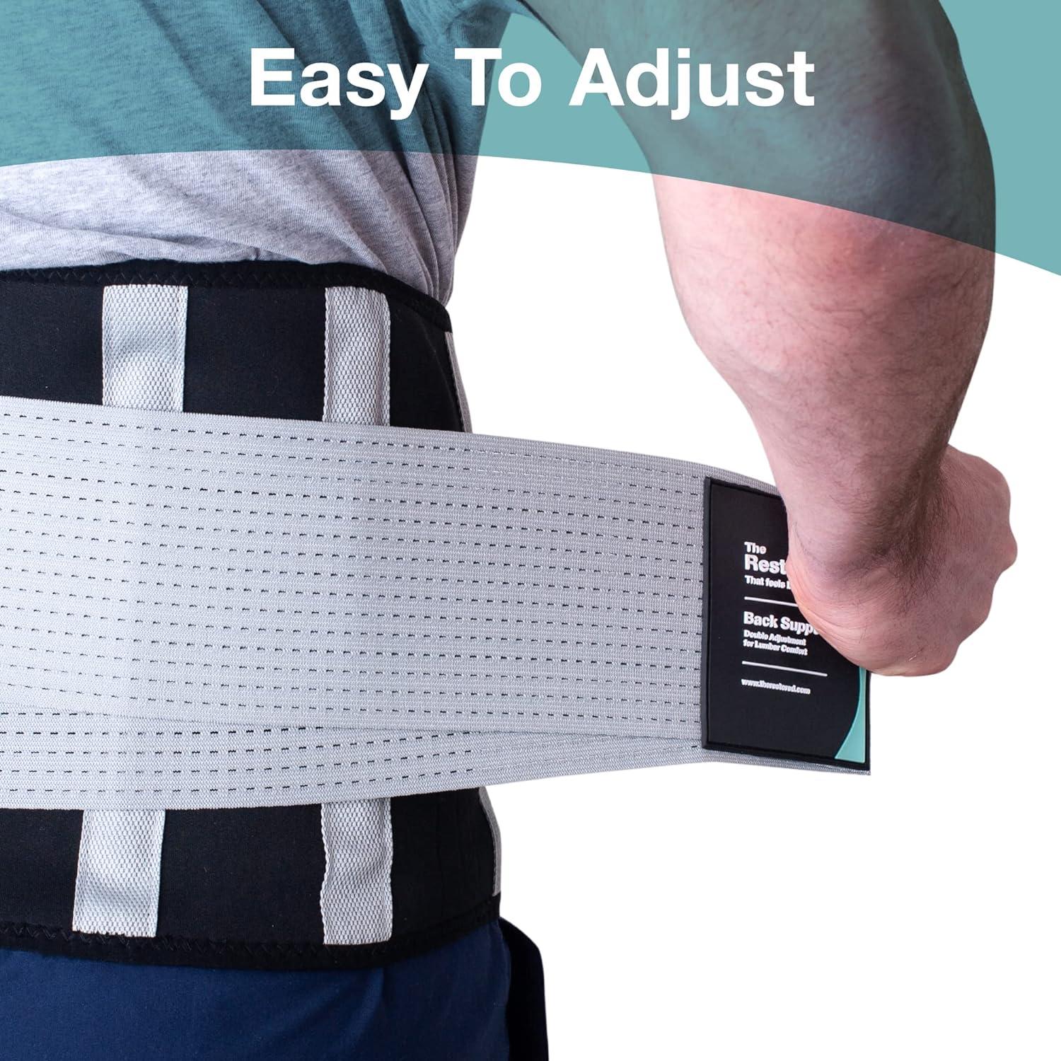 Adjustable Back Support Belt for Women and Men - Stabilizing Lumbar ...