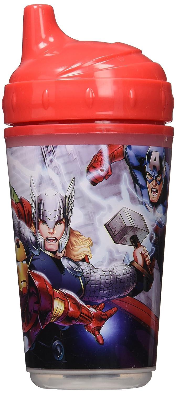 Marvel Avengers LED Light Up Sip Cup - Red | Double Wall Design