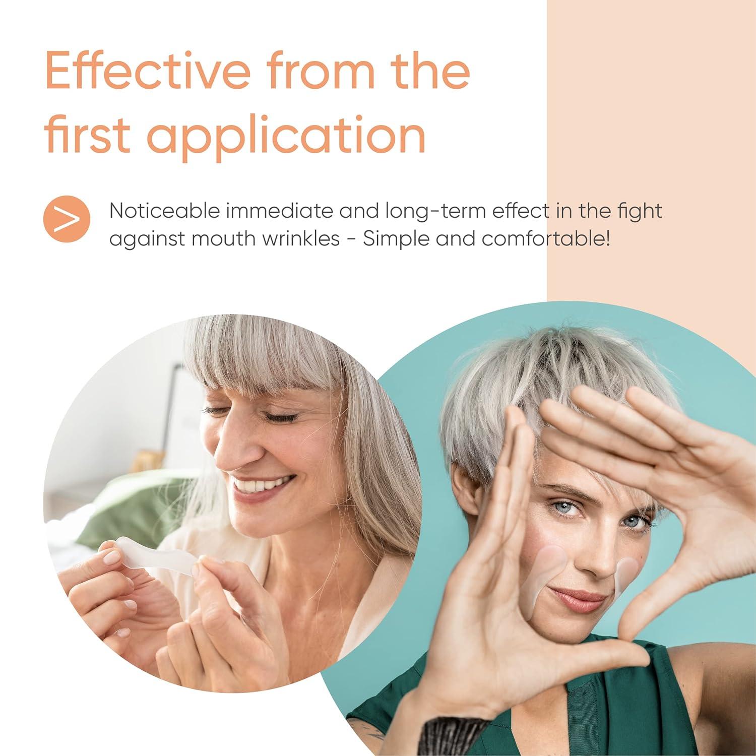 Buy Apricot Silicone Mouth Pads - Anti-Aging with Hyaluron for Upper ...