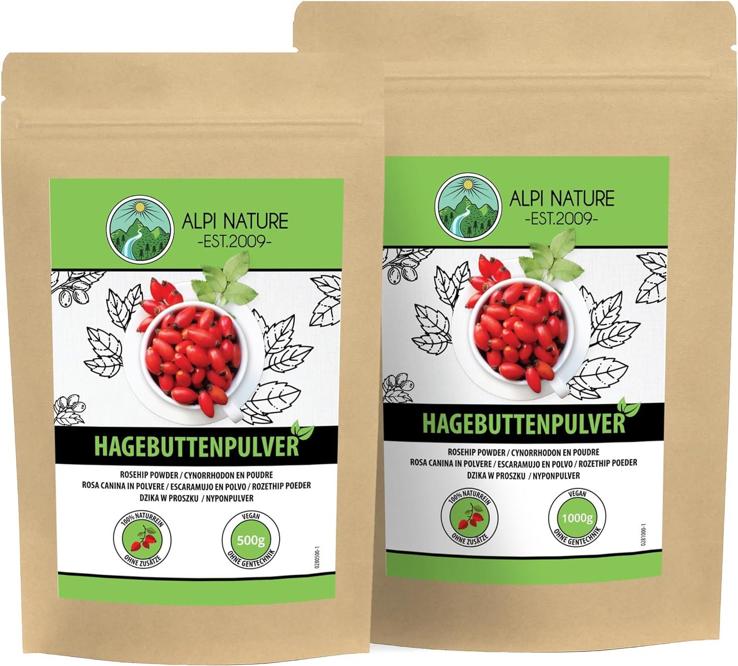 Organic Rosehip Powder 1 KG - 100% Pure, Vegan & Additive-Free | Buy ...