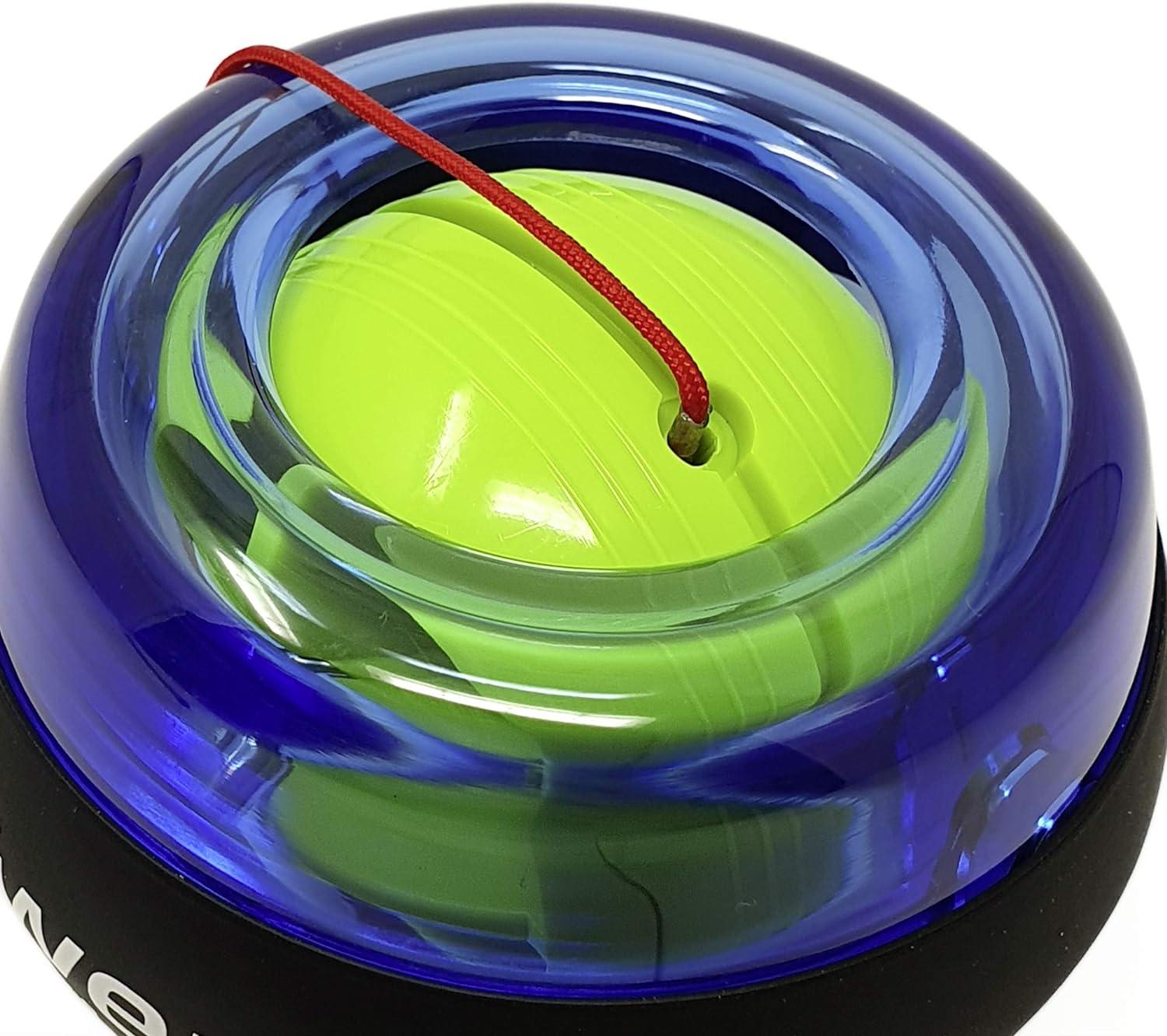 Powerball Max Blue - Gyroscopic Hand Trainer with Blue Light & Speed ...