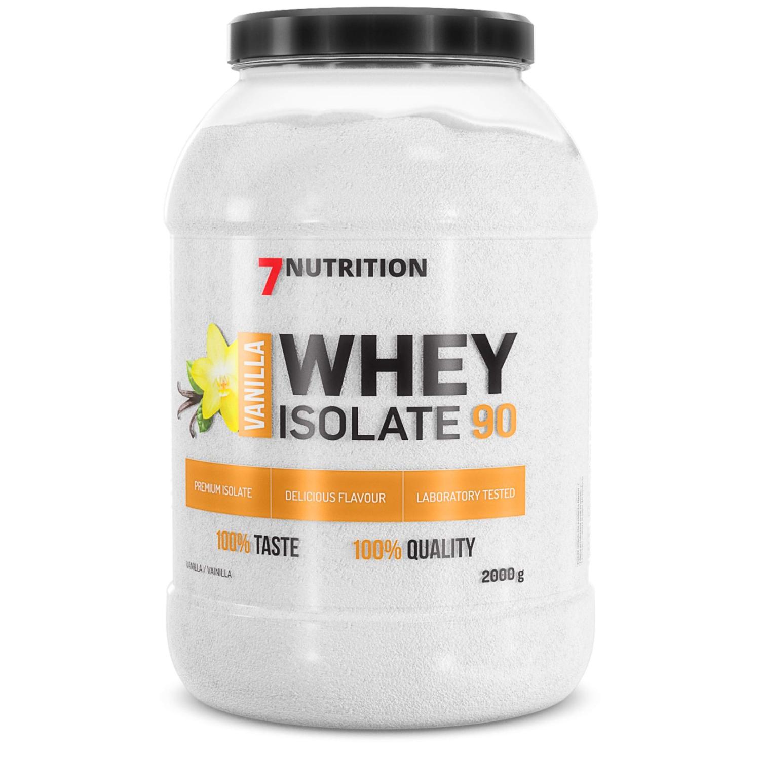 Buy 7 NUTRITION Whey Isolate 90-2000g - Vanilla | High-Quality Protein ...