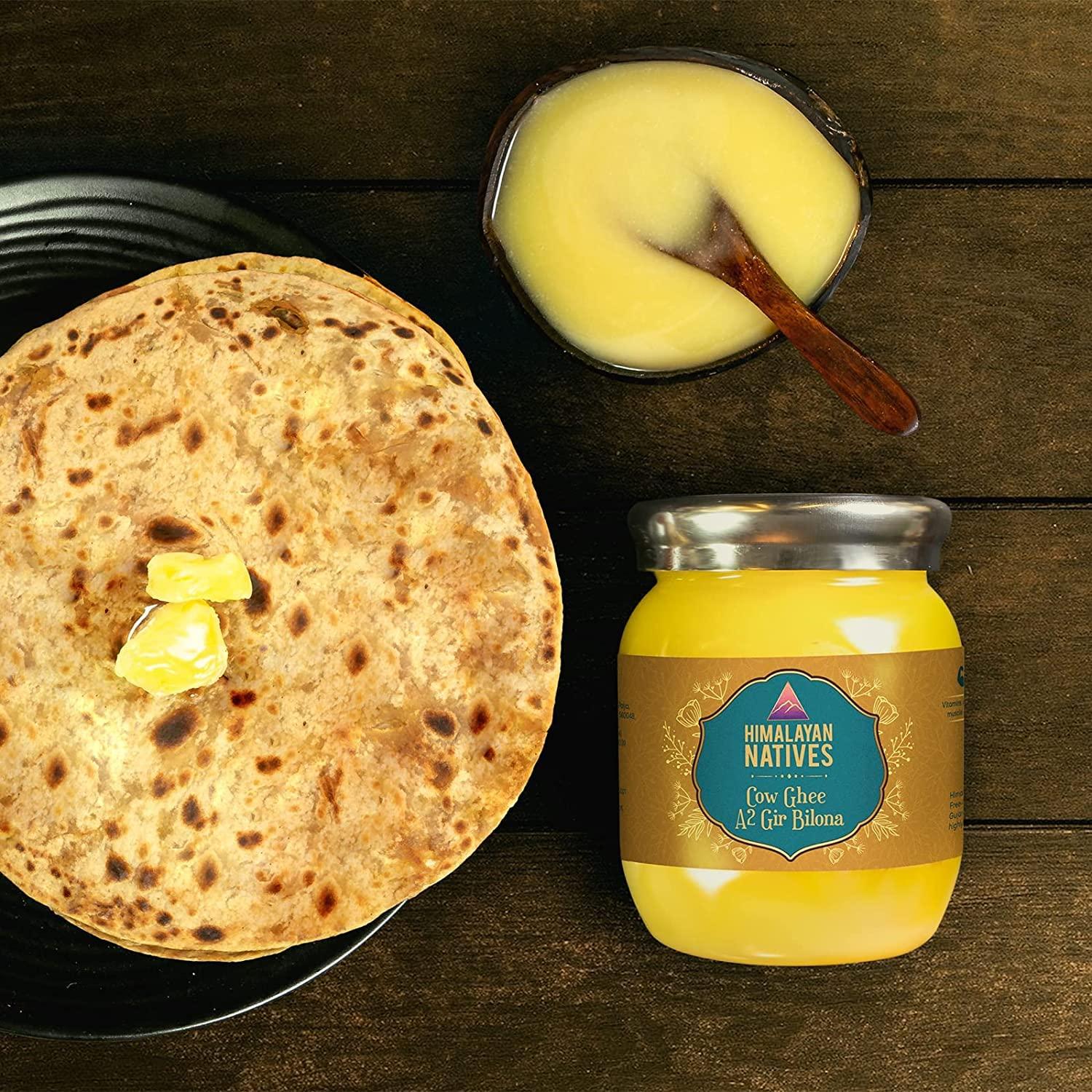 Himalayan Native 100% Natural Gir Cow Bilona Ghee | Premium A2 Desi ...