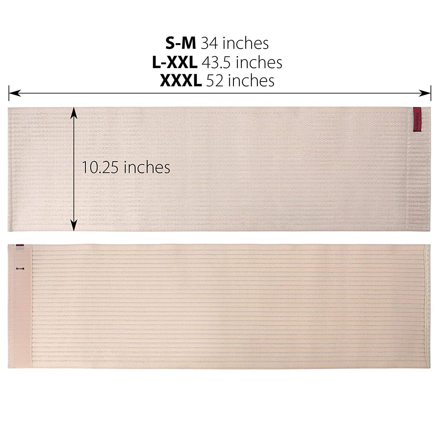 ORTONYX Abdominal Binder 10.25 for Men and Women - Postpartum/Post ...