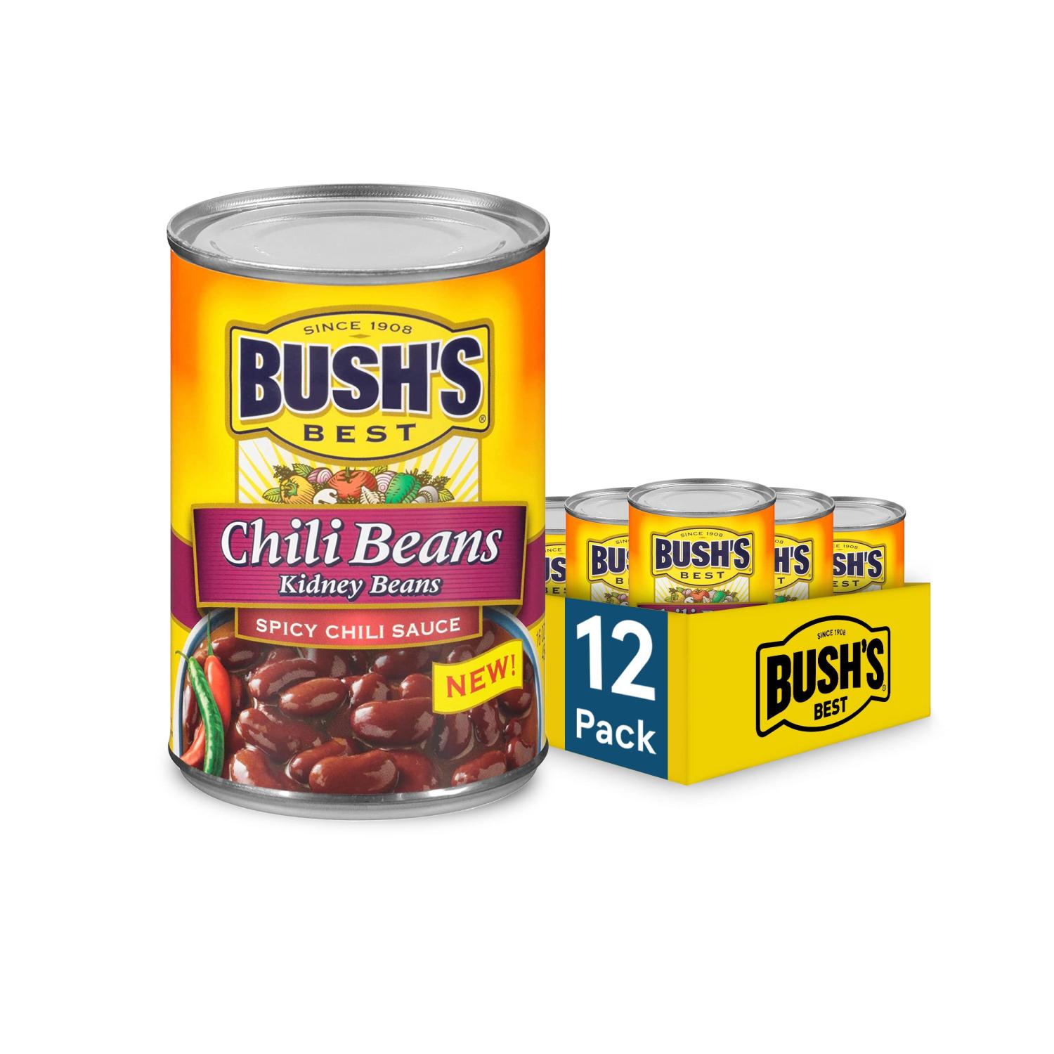 Spicy Chili Beans - Variety Beans - 16oz (Pack of 12) | Buy Now with ...