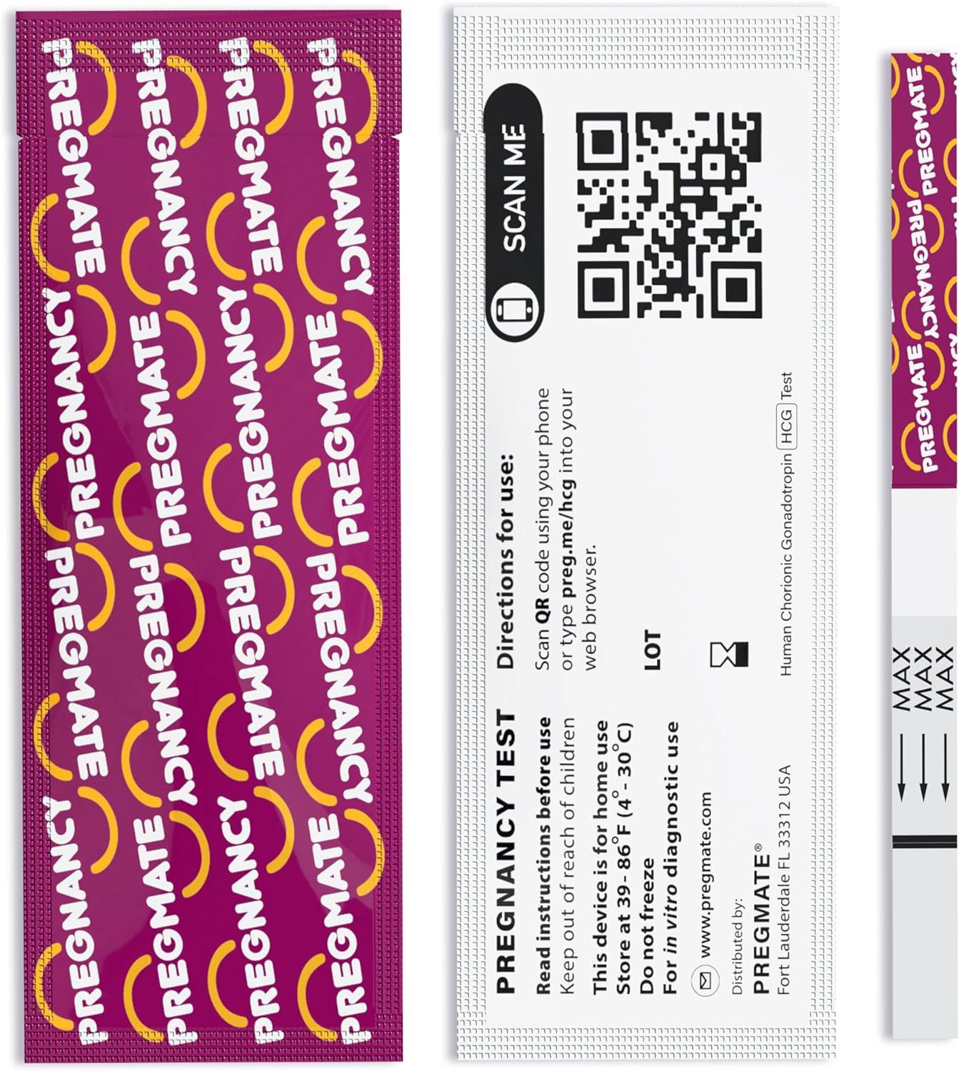 Buy Pregmate 50 Ovulation & 20 Pregnancy Test Strips - Accurate Easy ...