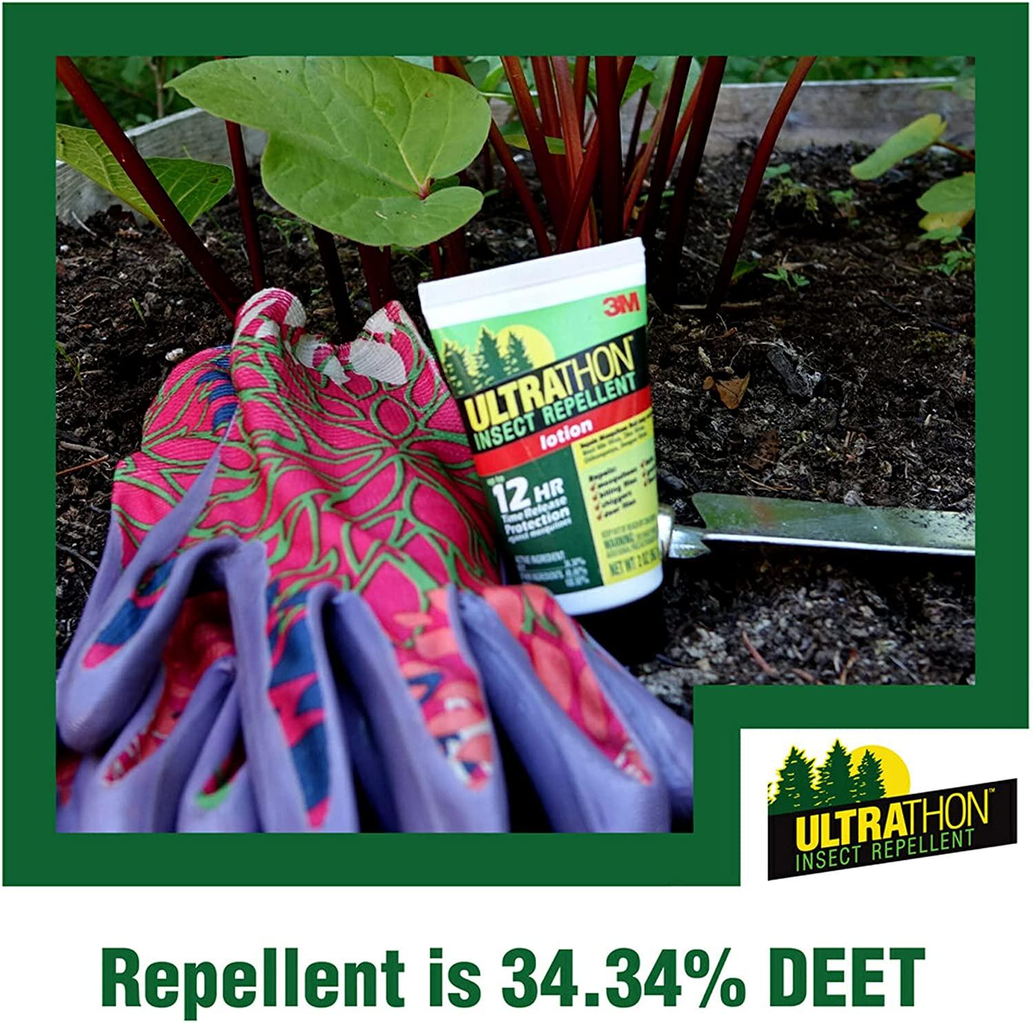3M Ultrathon Insect Repellent Lotion 2oz (2-Pack) | Long-Lasting Bug ...