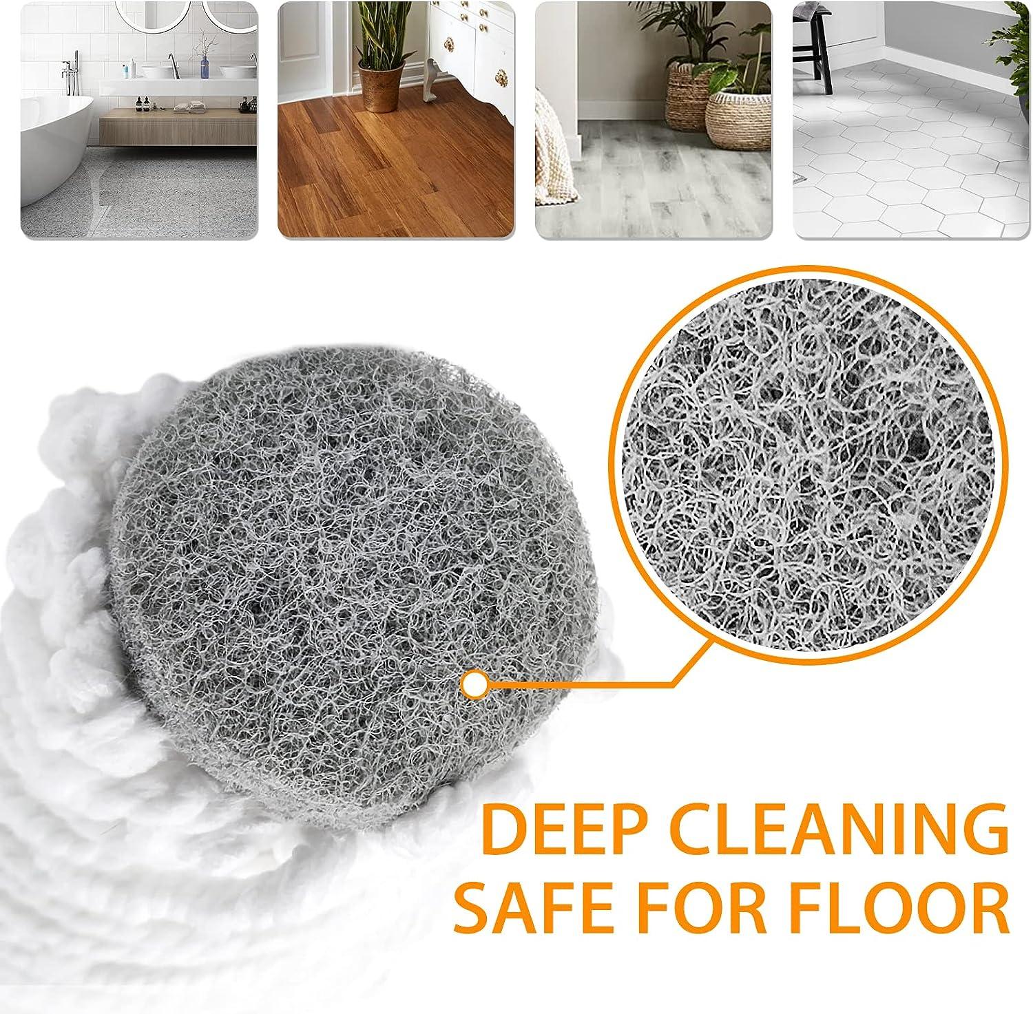 ZUBULUN Self Wringing Twist Mop Set | 2 Reusable Heads | 51 Long Handle ...