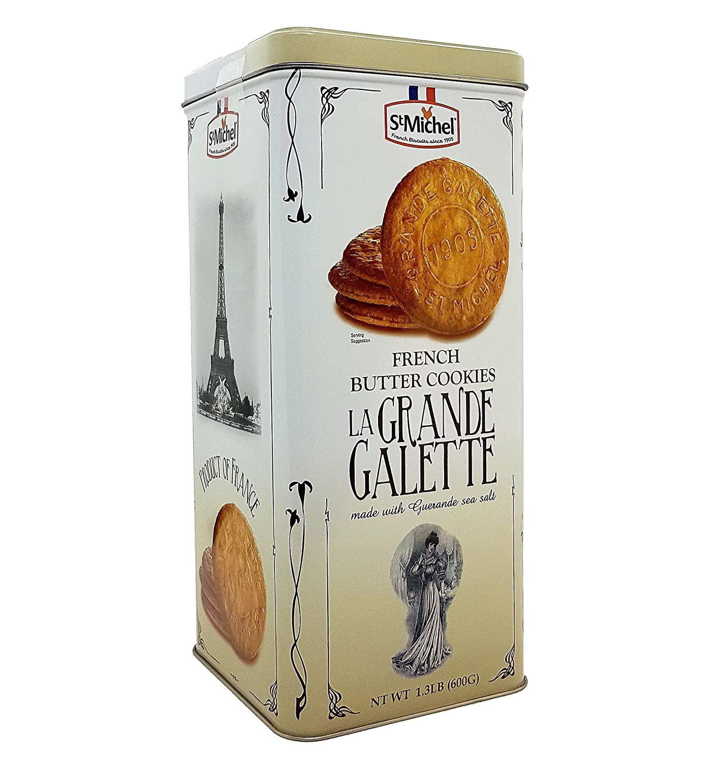 St Michel La Grande Galette French Butter Cookies Biscuits 1.3 LB ...
