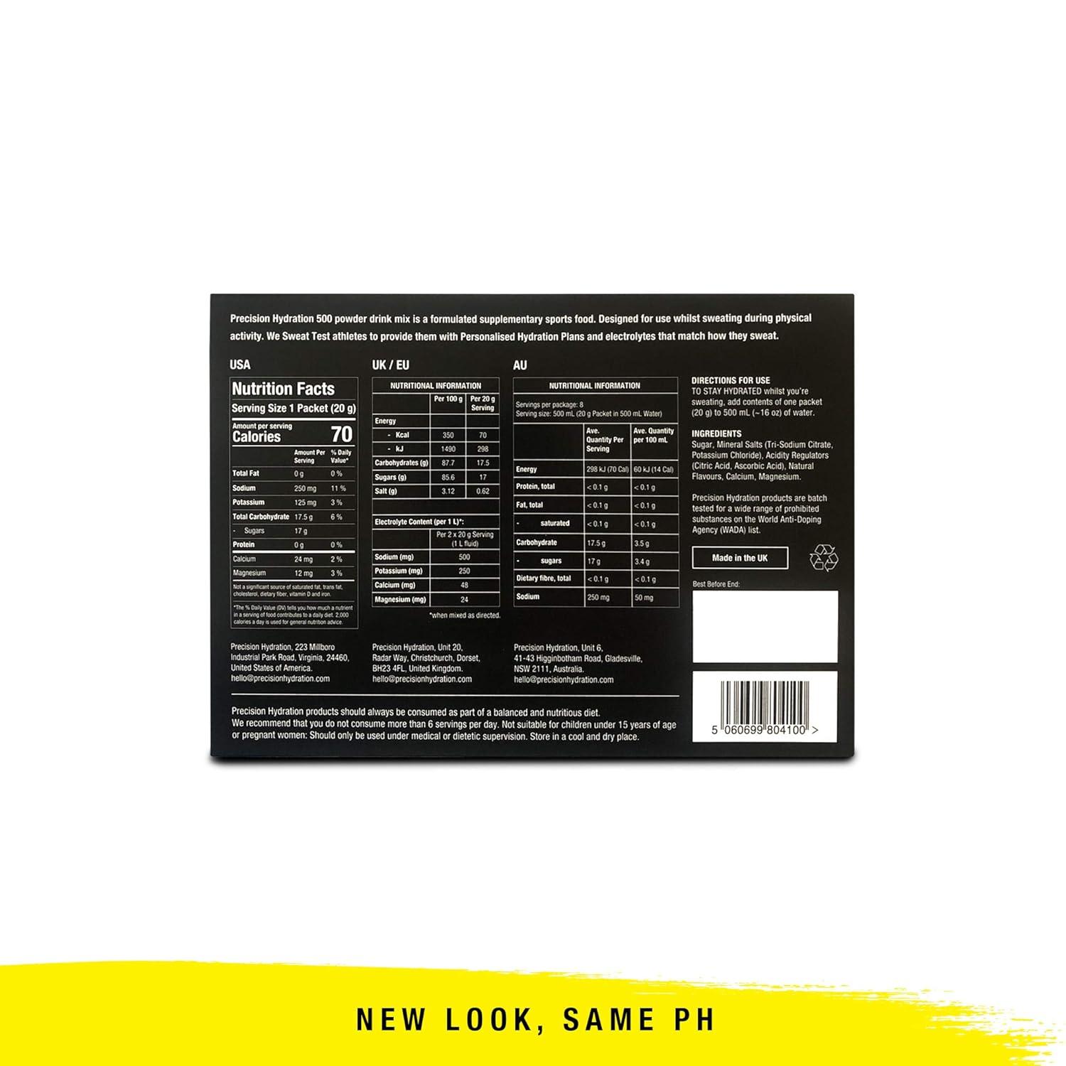 Precision Hydration Electrolyte Drink - All Natural Multi Strength (80 ...