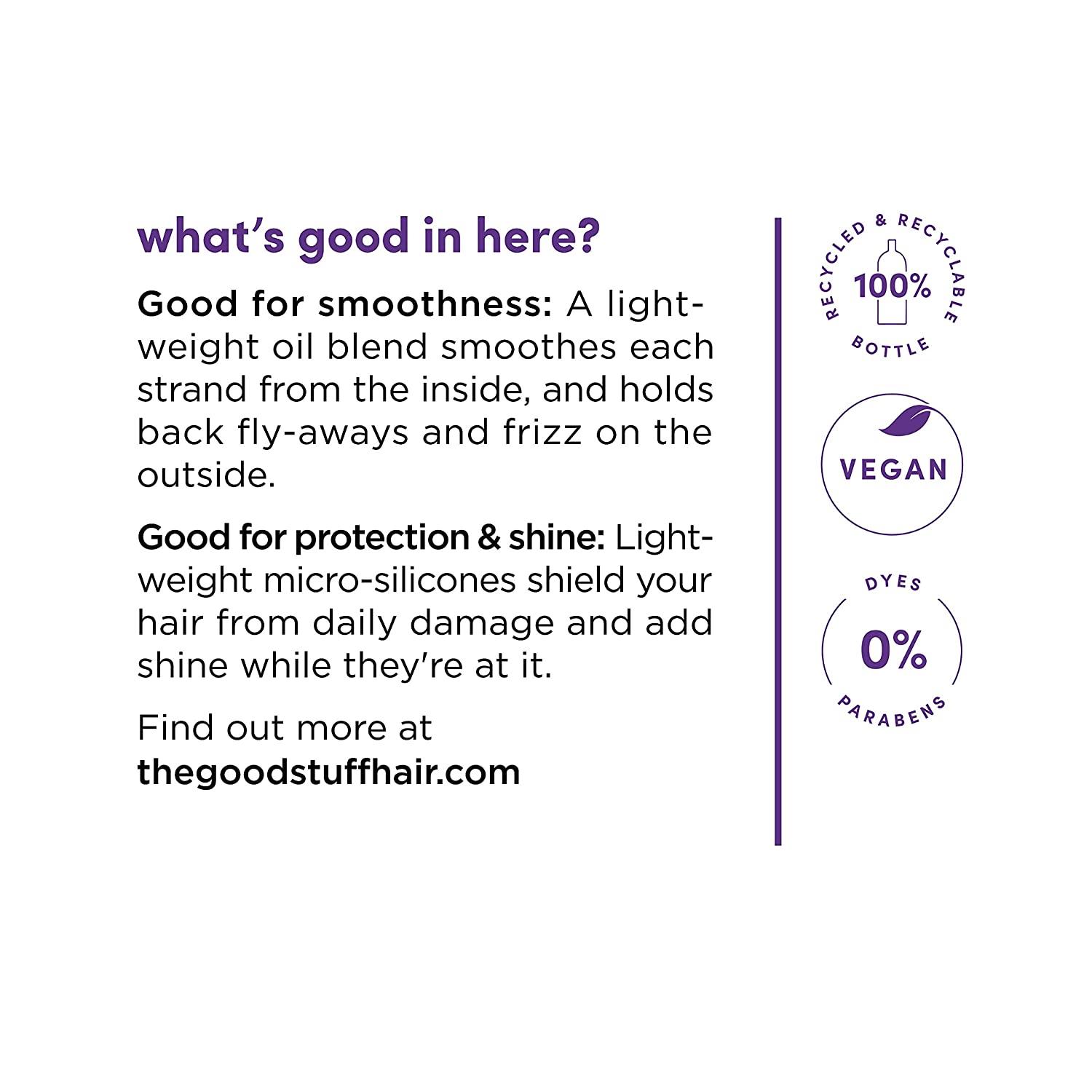The Good Stuff Frizz Control Oil Conditioner 3.2 oz Frizz Control 3.2 Ounce