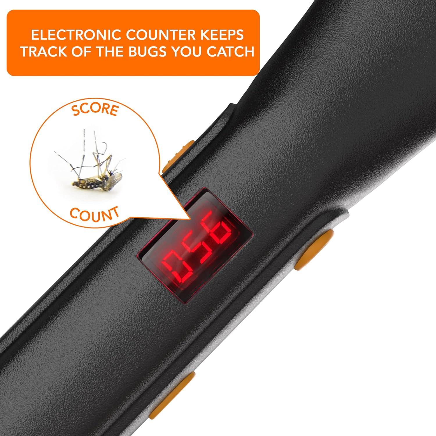 BLACK+DECKER Bug Zapper Fly Swatter Electric - Indoor & Outdoor Fly ...