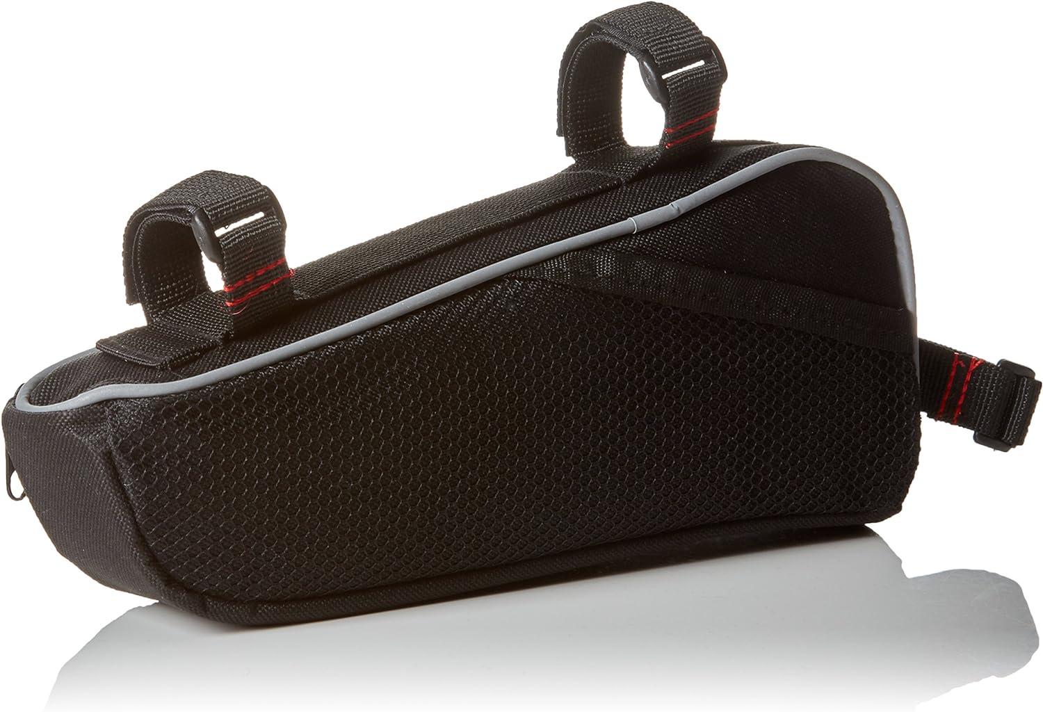 ABUS Basico ST 5200 Bicycle Bag - 1.2L Frame Bag with Velcro Fastening - Black | International ...