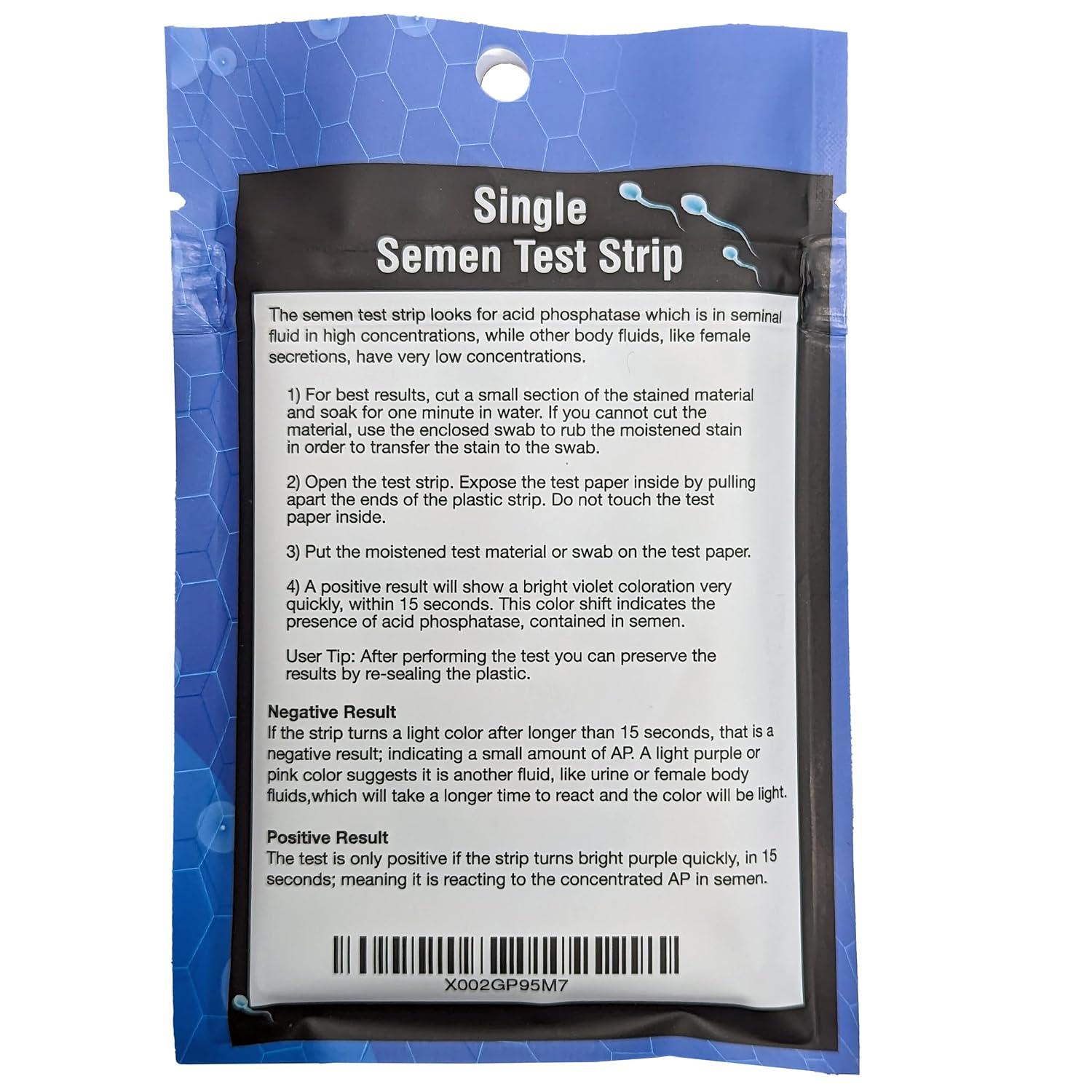 Semen Detection Test Kit - Single Pack for Infidelity Check | Buy Now ...