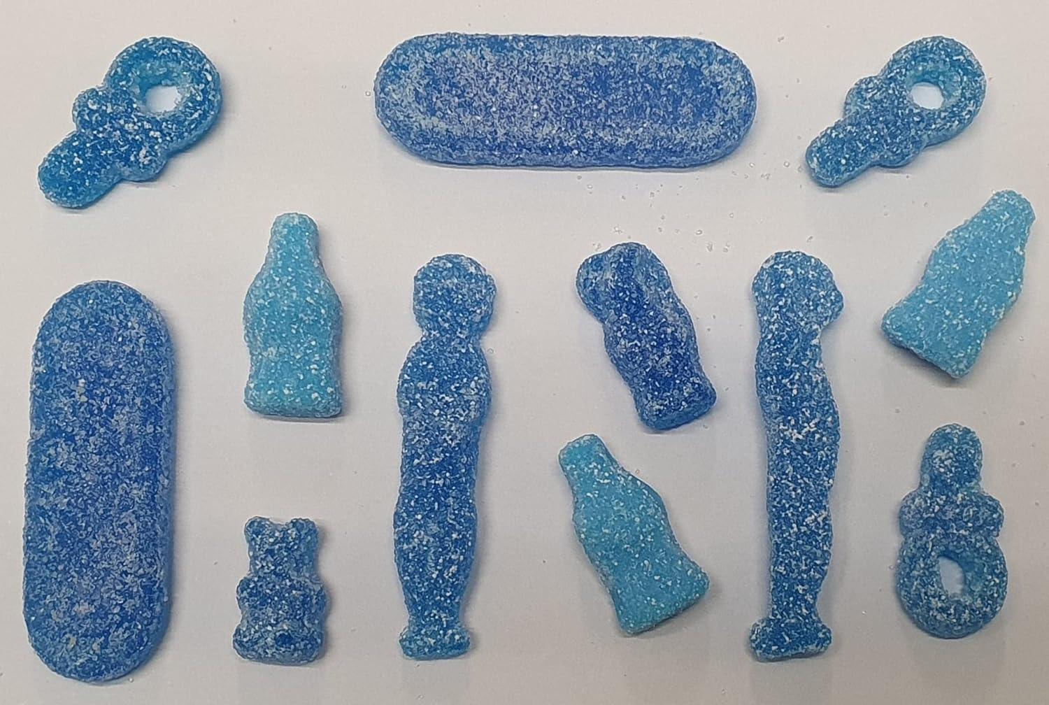 Fizzy Electric Blue Mix Sweets VEGAN (200G) | Buy Now with Express ...