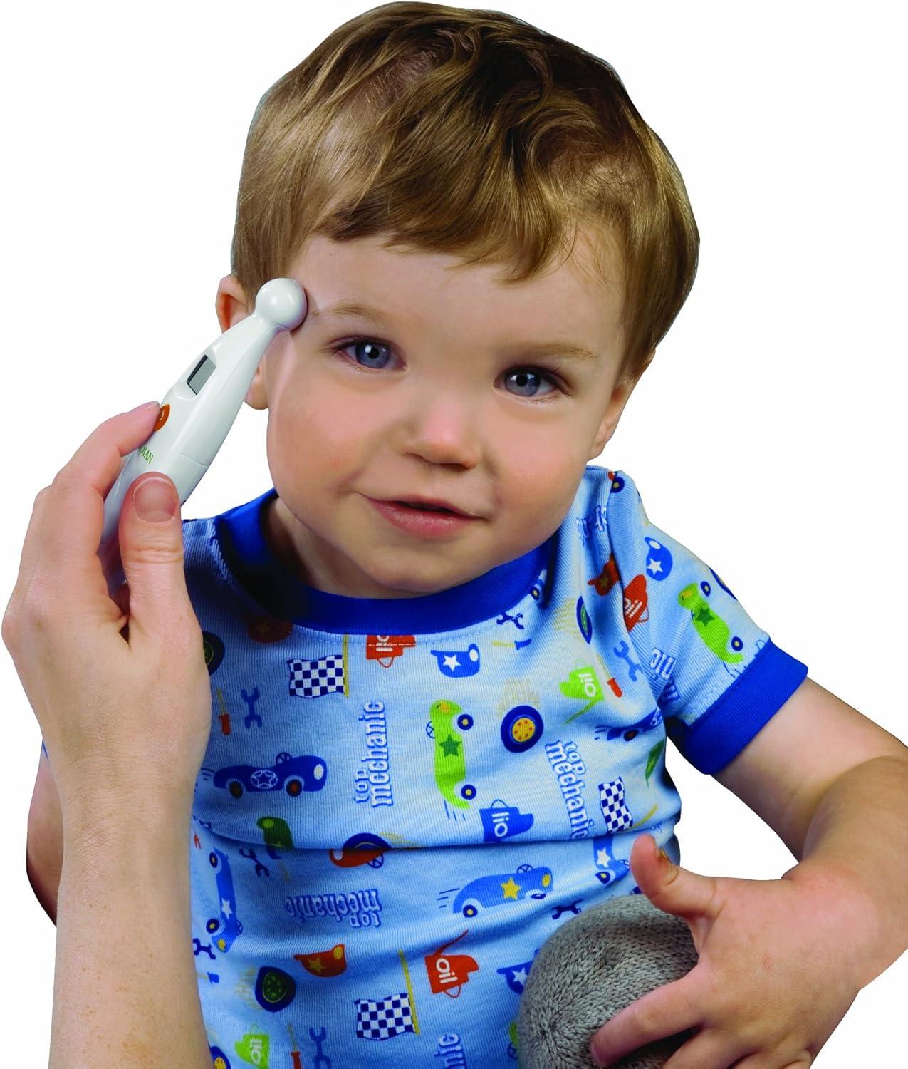 Temple Thermometer - Quick Infrared Readings in 6 Seconds | Fever Alert ...