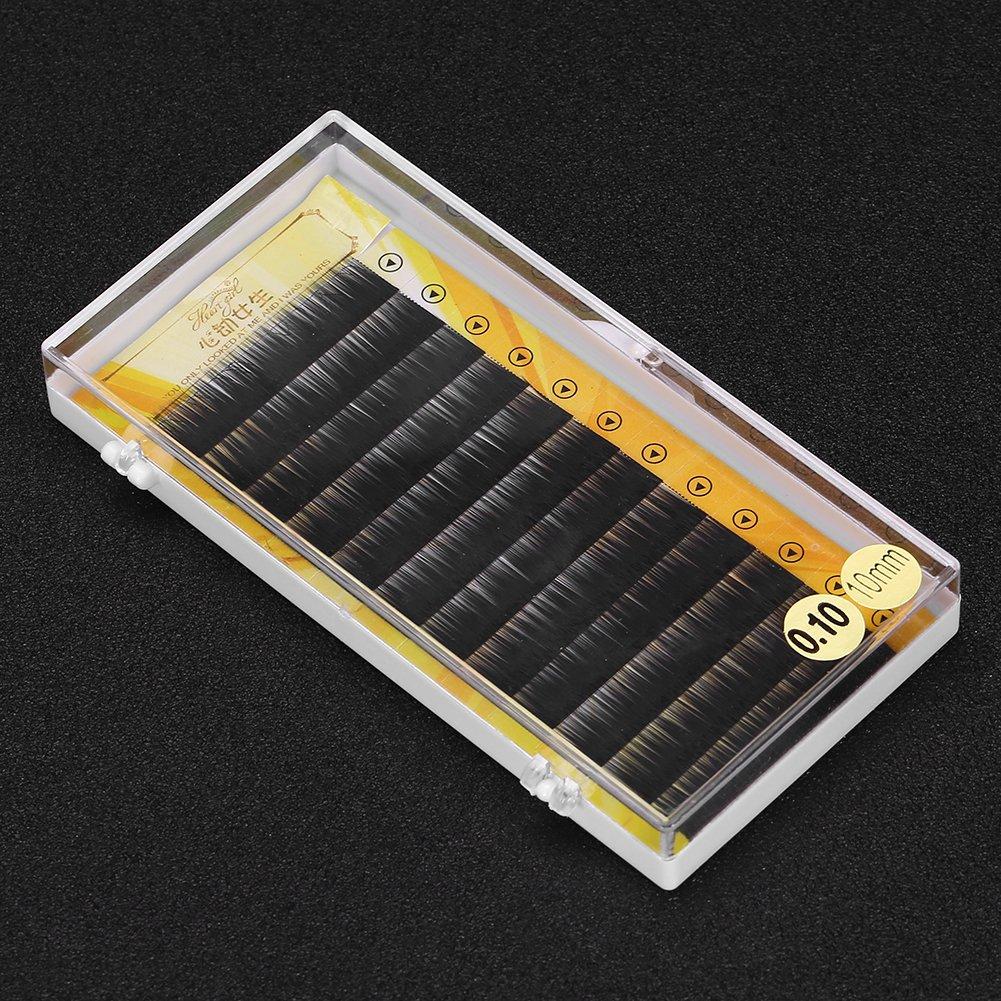 12 Pcs Natural False Eyebrows 3d Individual Reusable Light Fiber