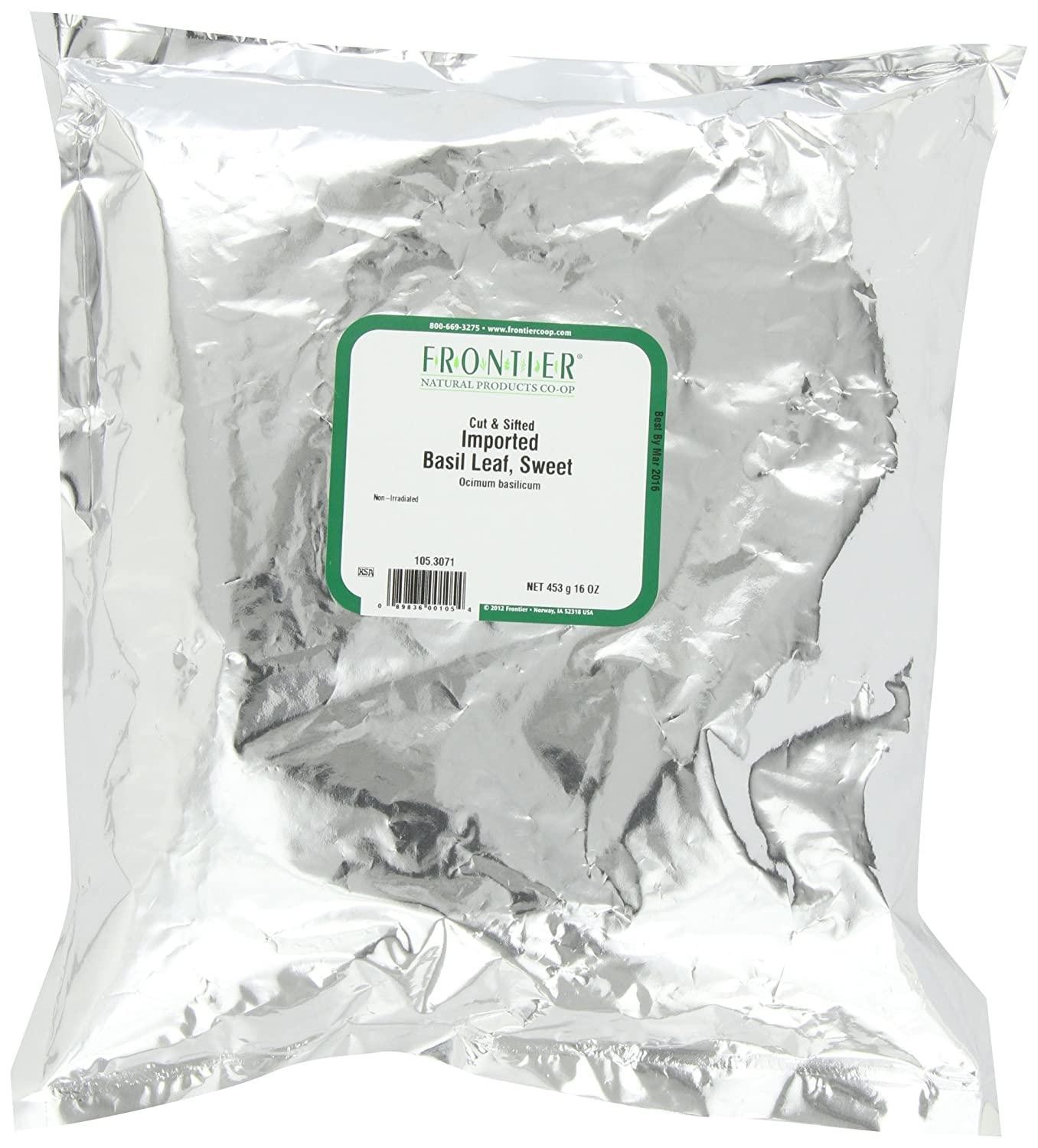 Frontier Sweet Basil Leaf Imported C/S 16 oz Bags (Pack of 2) | Buy Now ...