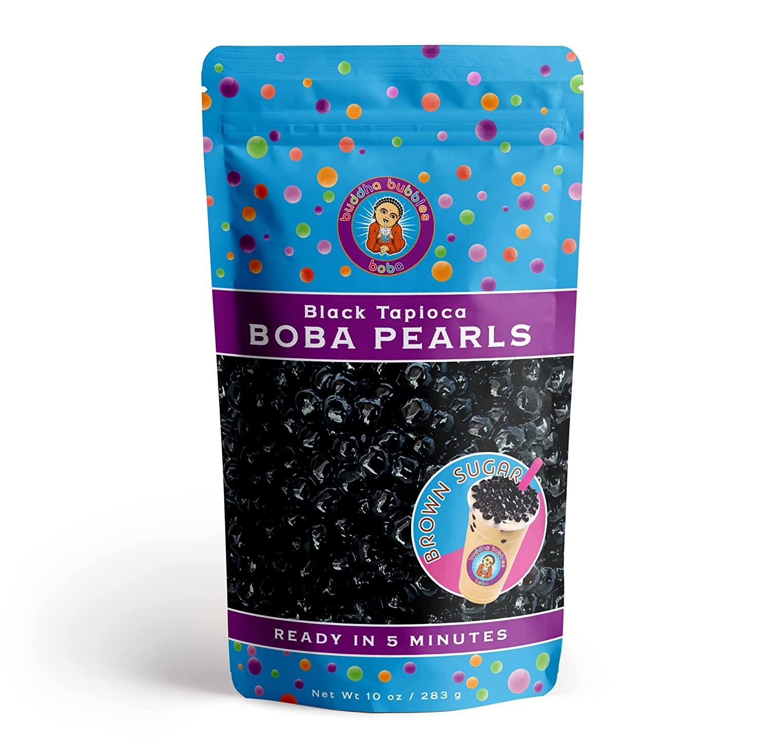 COTTON CANDY Boba Tea Kit | Includes Tea Powder, Tapioca Pearls ...