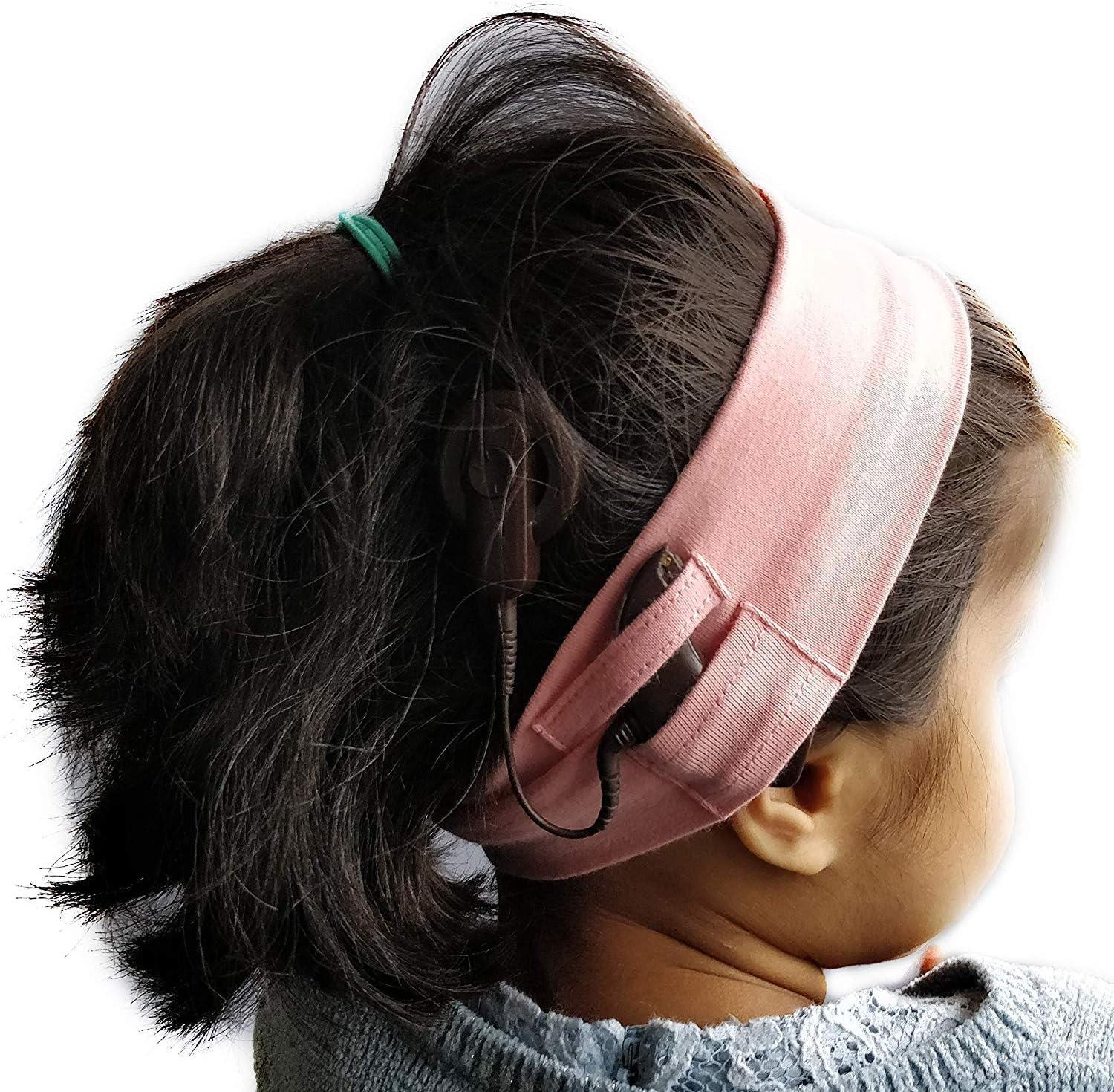 HearBand Cochlear Implant Comfort Headband - Lively Orange | Secure ...