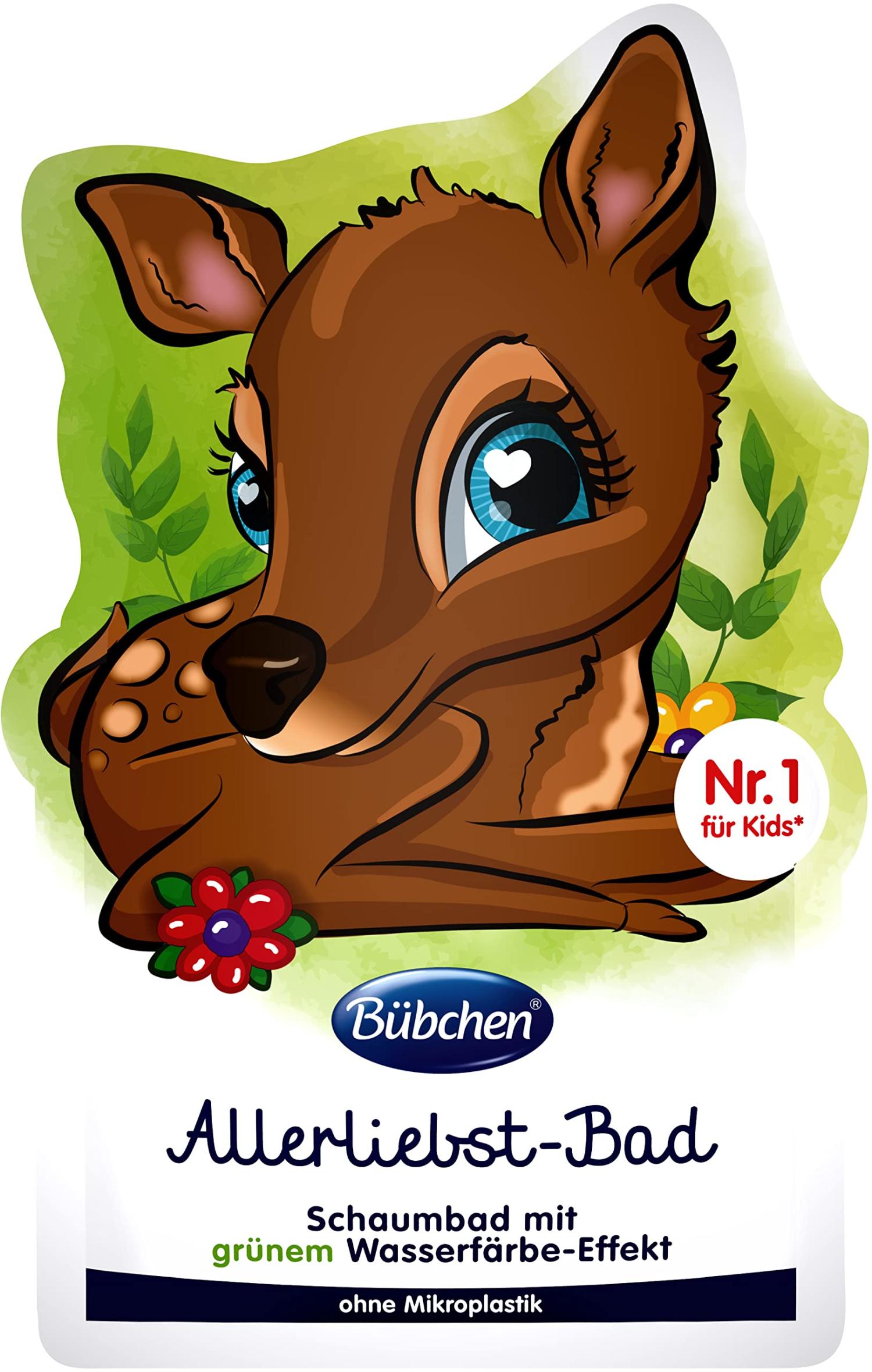 B bchen Allerliebst-Bad | Green Water Bubble Bath (40 ml) - Gentle & Fun for Kids - Shop ...