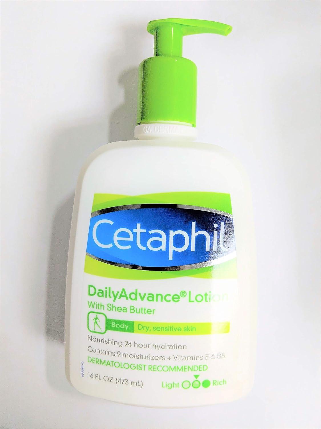 Cetaphil DailyAdvance Ultra Hydrating Lotion 16 oz (Pack of 3) for Dry ...