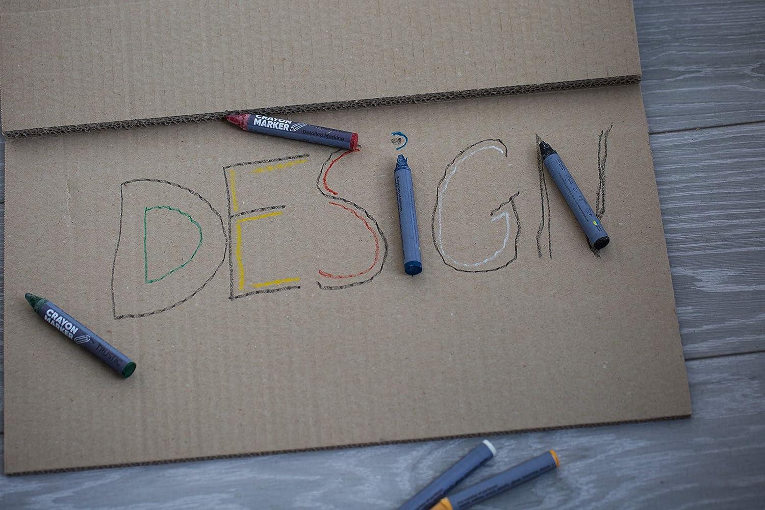 Trustic Universal Crayon Wax Marker for Industrial and Craft Marking ...