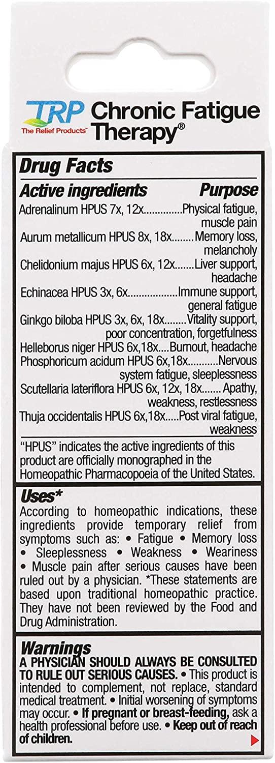 Chronic Fatigue Relief Tablets - Fast Dissolving 70 Ct for Energy ...