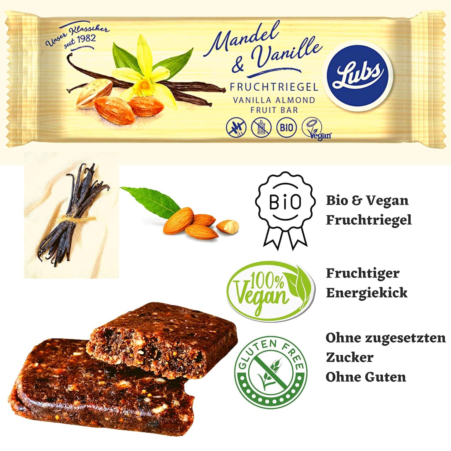 Buy Try Bag - 4x Lubs Bio Fruit Track | Vegan & Organic Fruit Bars for ...