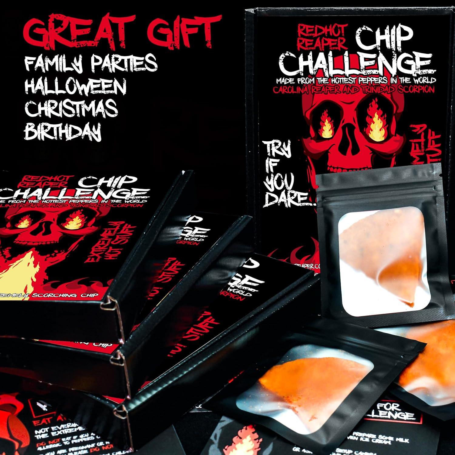 Red Hot Reaper Chip Challenge - Extreme Heat Hottest Chip Experience ...