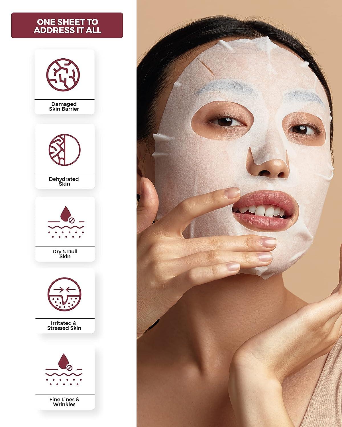 Centellian 24 DERMA MASK III Intensive Formula (23 ml * 10 pcs) - Korean Age-Defying Face Sheet ...