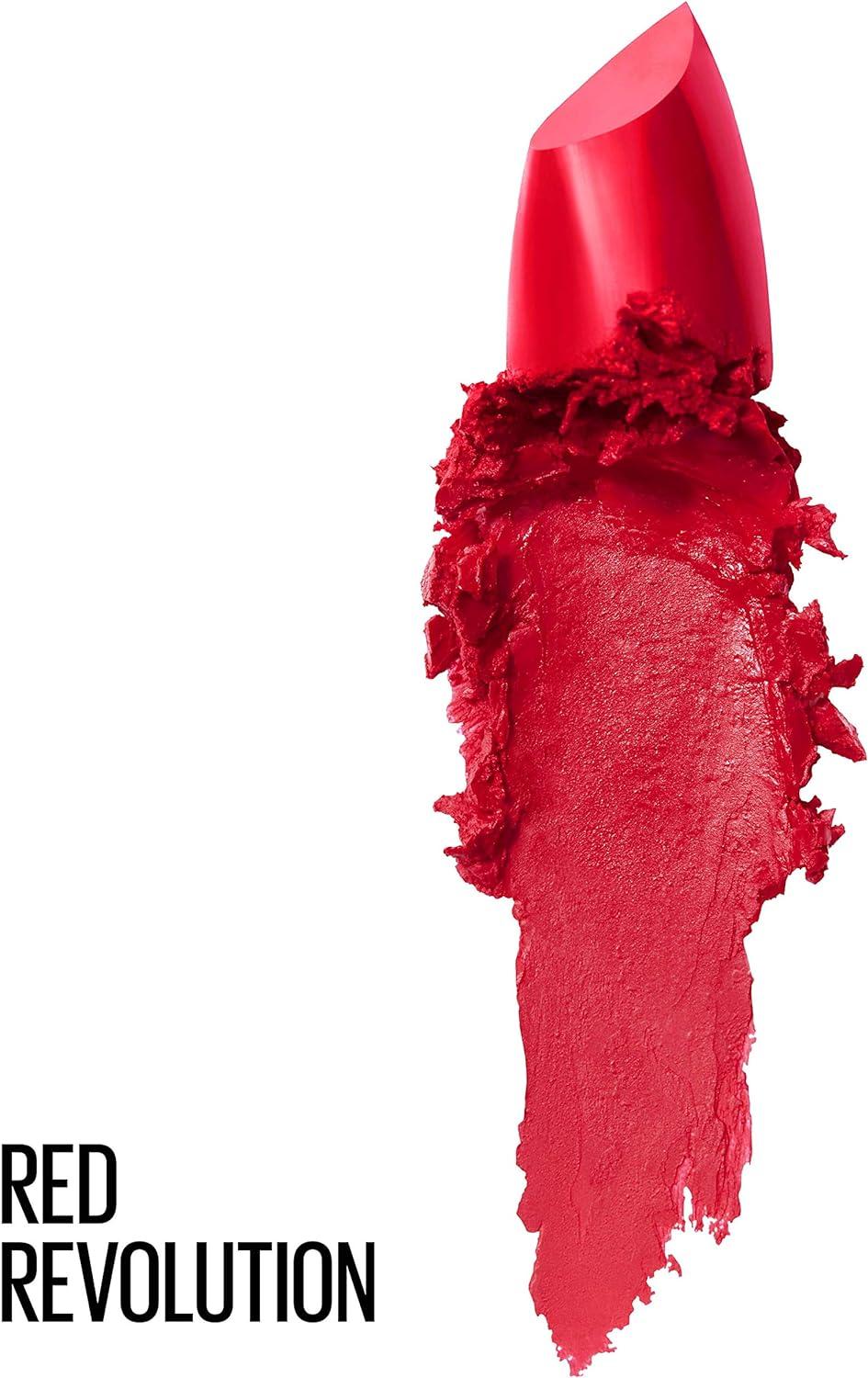 Maybelline Color Sensational Lipstick - Red Revolution 630 Red ...