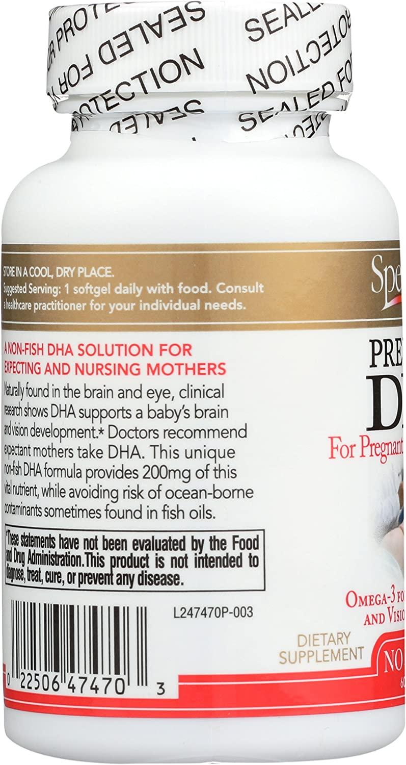 Buy Spectrum Essentials Prenatal DHA Softgels 200mg - 60 Count for ...