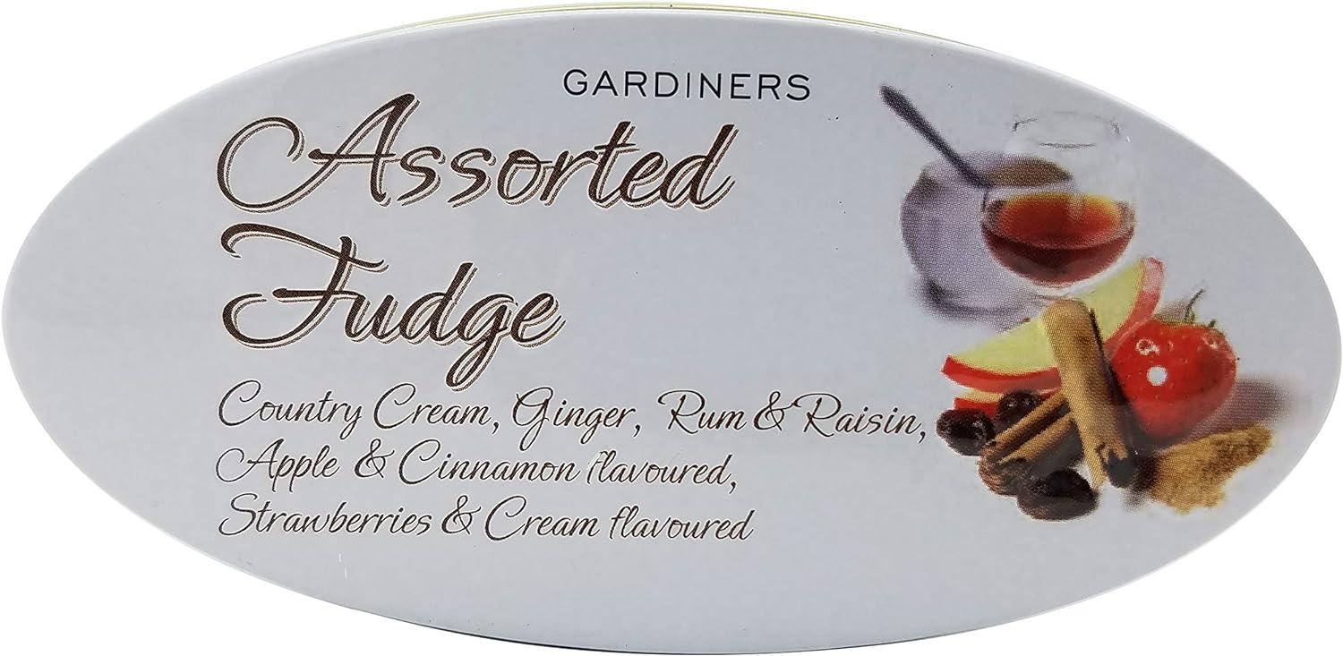 Gardiners of Scotland Luxury Assorted Fudge Tin 300 g | Buy Now with ...
