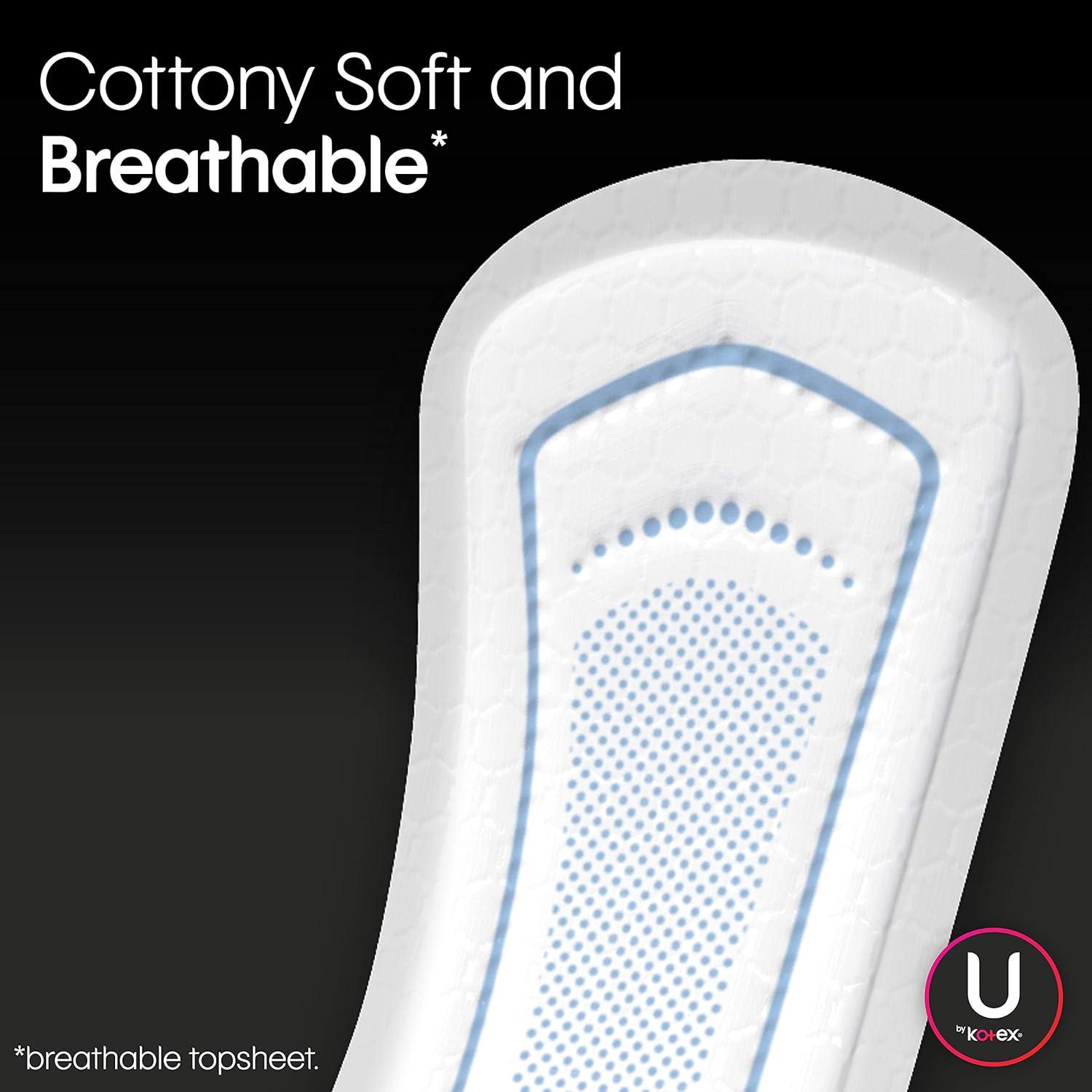 Kotex Lightdays Plus Absorbent Liners 40 Count - Ultimate Protection ...