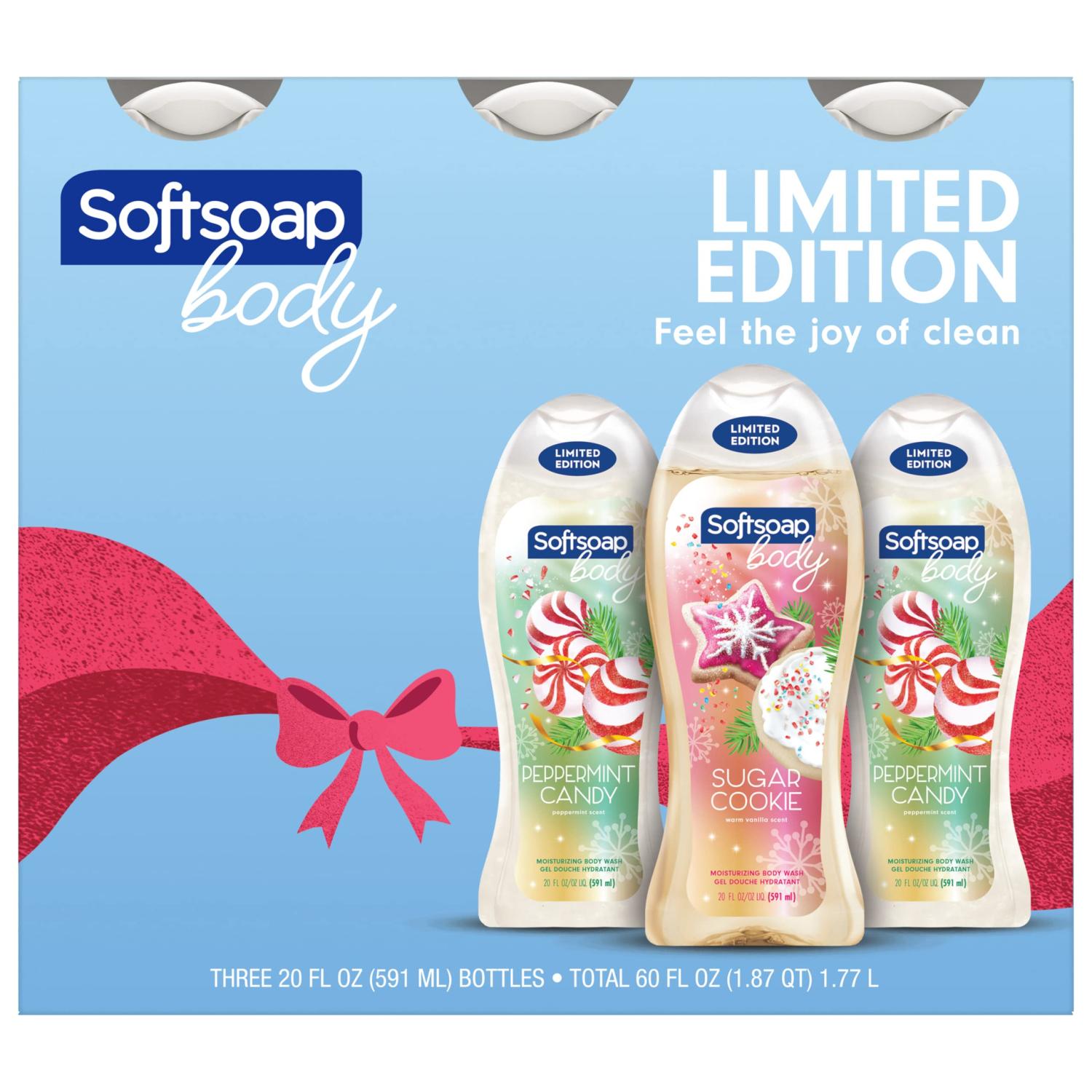 Softsoap Holiday Body Wash Gift Set - Limited Edition 3 Pack ...