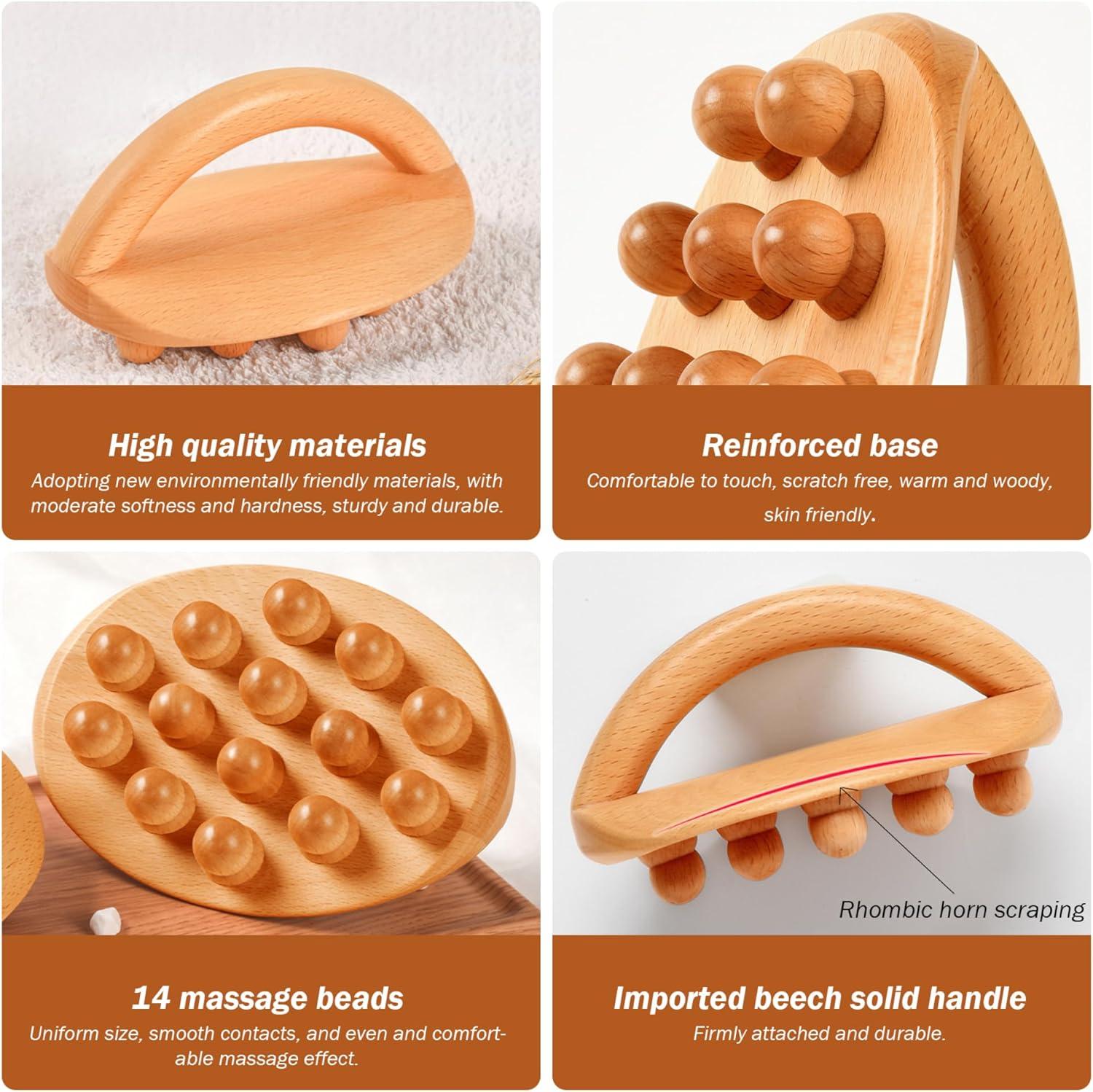 Holz Therapy Massage Tools - Professional Wooden Massage Brush ...