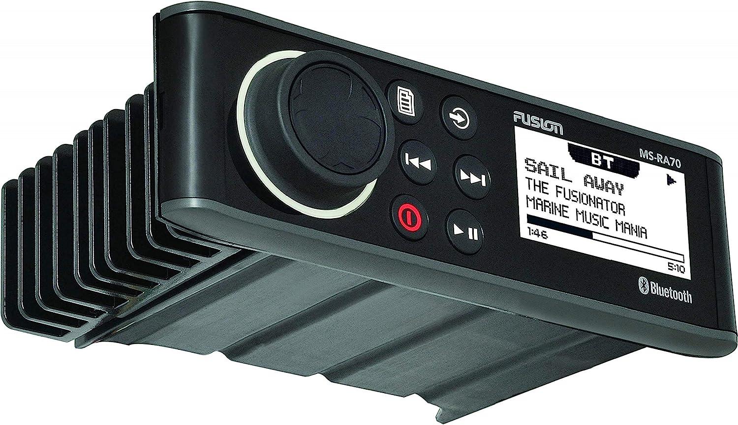 Fusion MS-RA70 Stereo | 4x50W AM/FM/Bluetooth | 2-Zone USB | Wireless ...