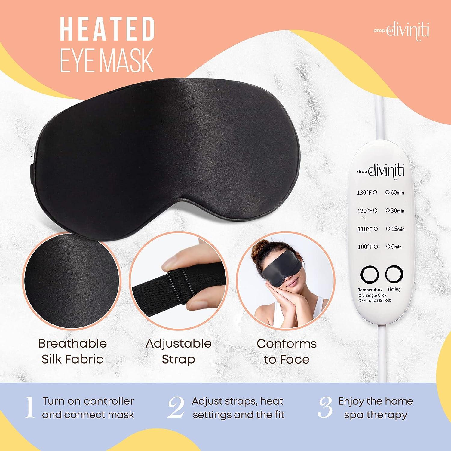 Heated Eye Mask for Dry Eyes - Relief for Stye, Blepharitis, and Pink ...