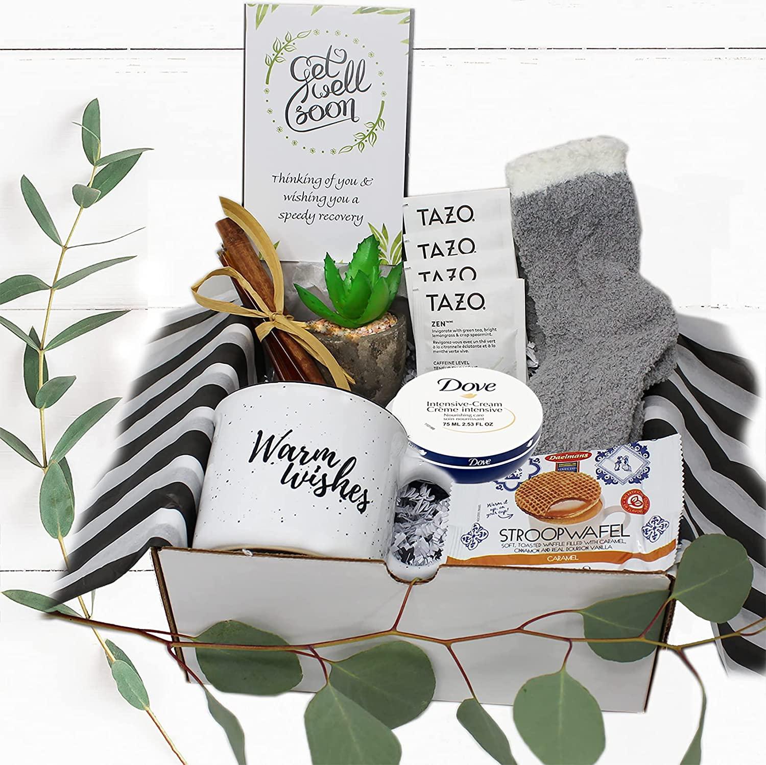 Women's Get Well Soon Care Package for Recovery - Encouragement Gift ...
