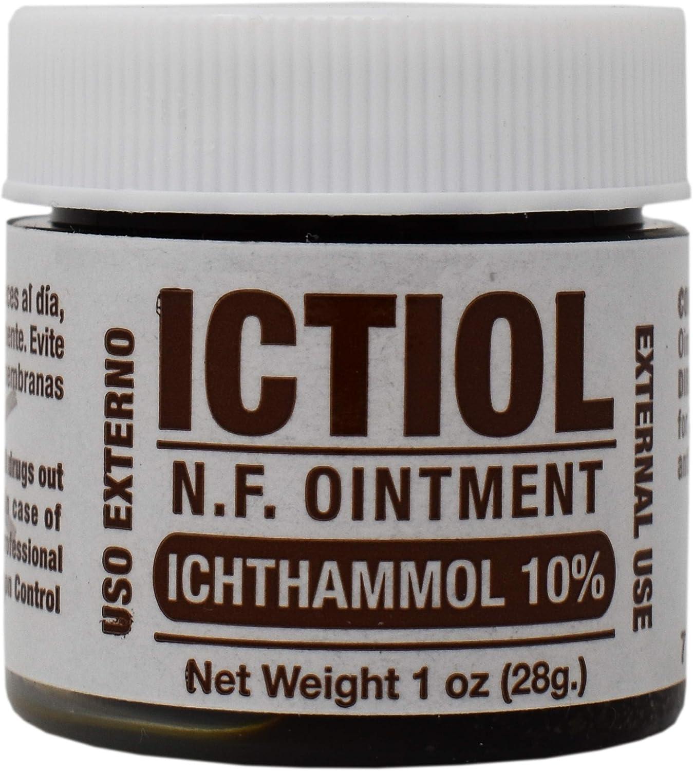 Ichthammol 10% Ointment for Skin Conditions - Fast Relief | ICTIOL ...