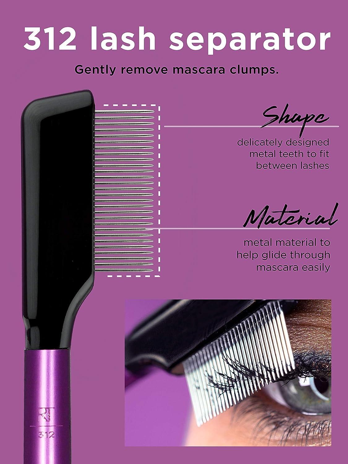 Real Techniques Enhanced Eye Set - Purple 6 Piece Makeup Brush Kit ...