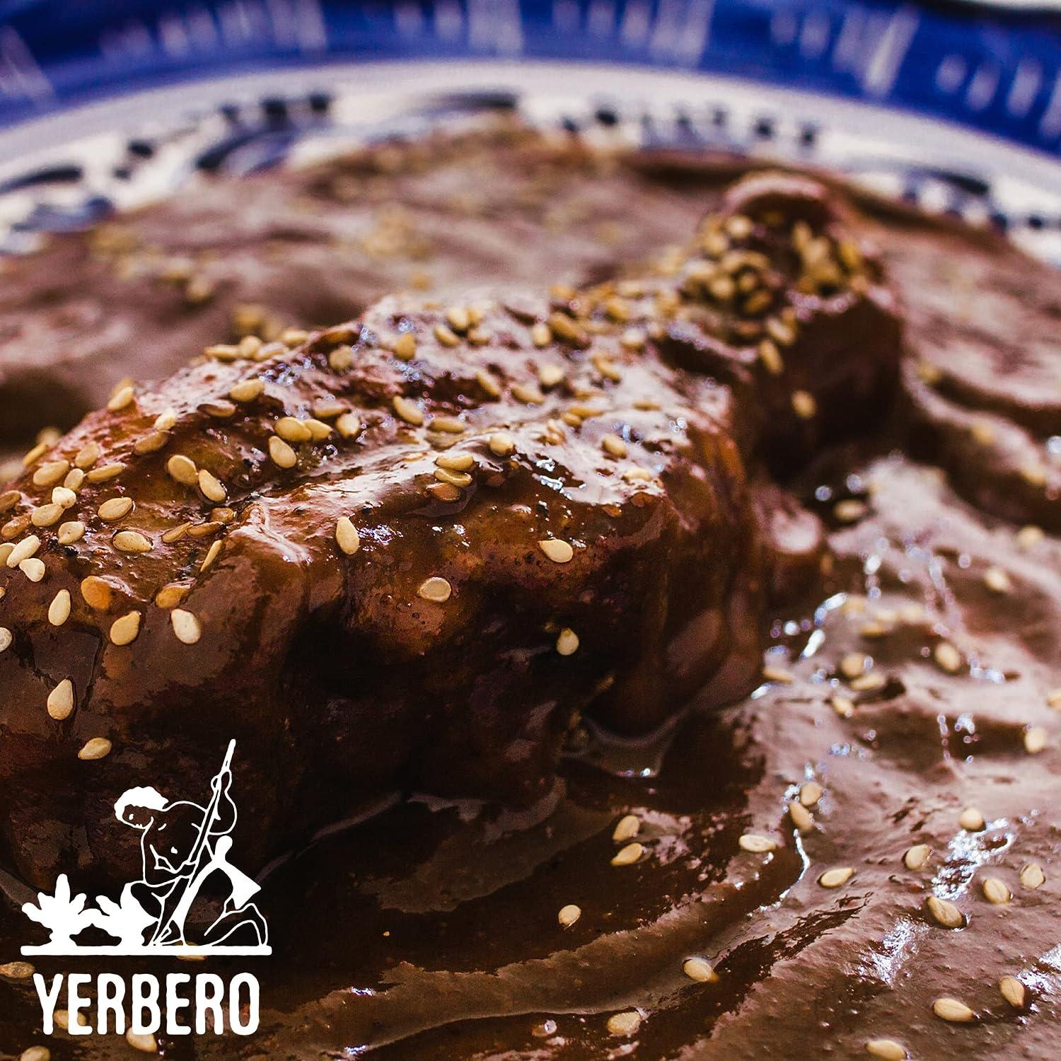 Yerbero Gourmet Mole Especial Poblano 1.1 Lb - Handmade Artisan Mole ...