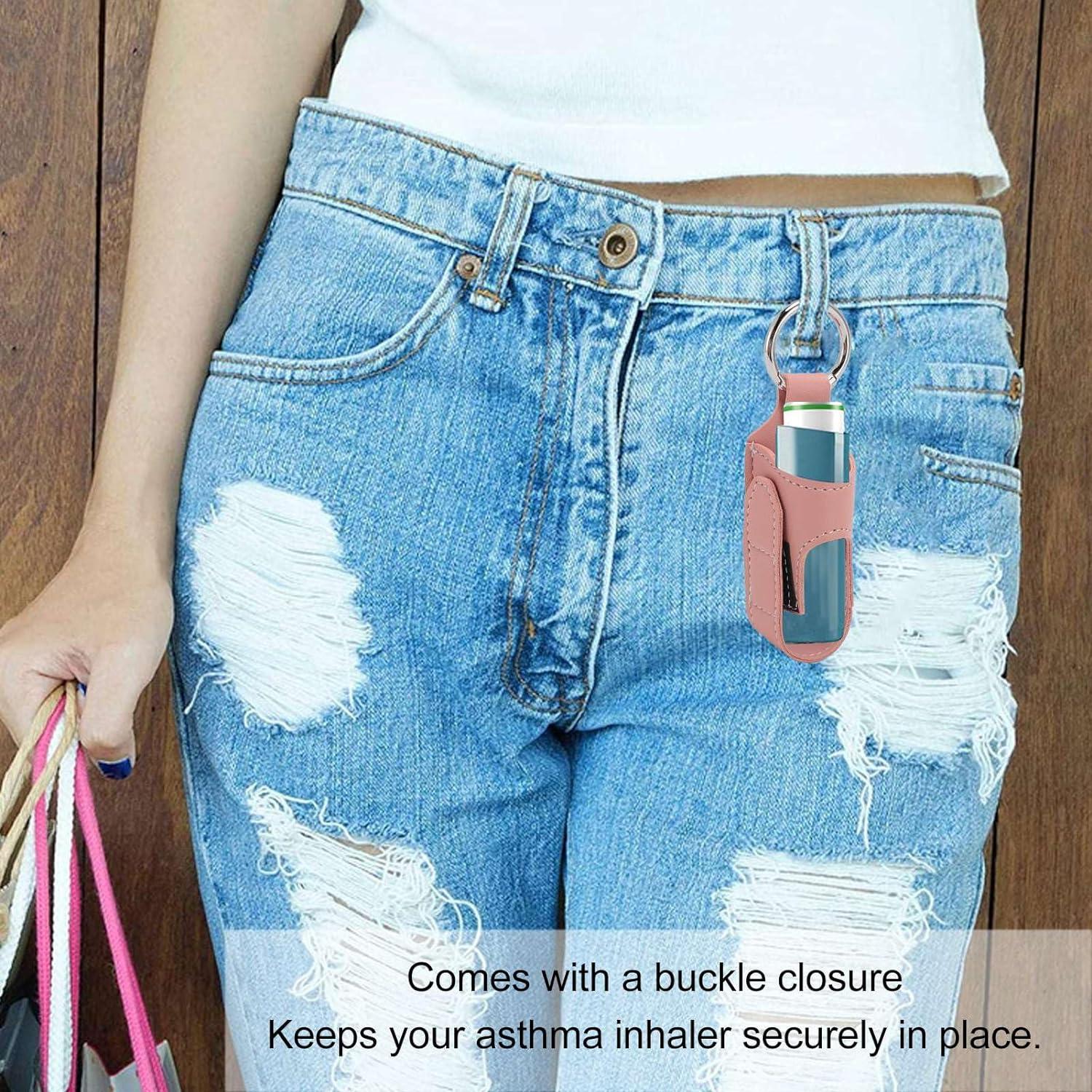 Asthma Inhaler Carrying Holder Asthma Inhaler Holder 2pcs Storage ...