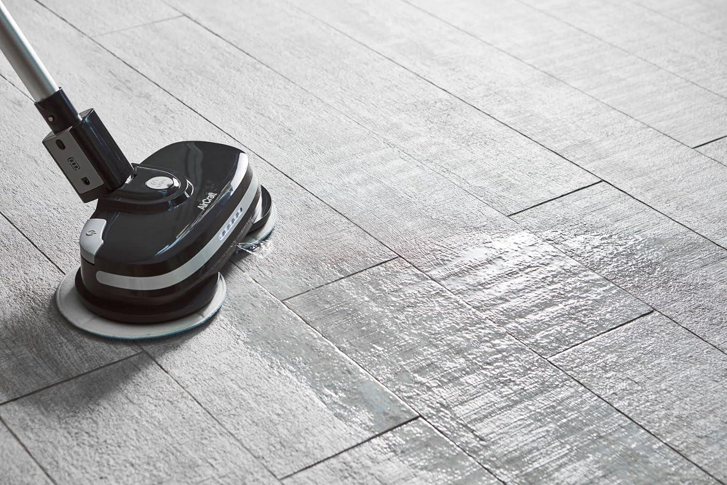 AirCraft PowerGlide Dark Grey Cordless Rechargeable Hard Floor Cleaner ...